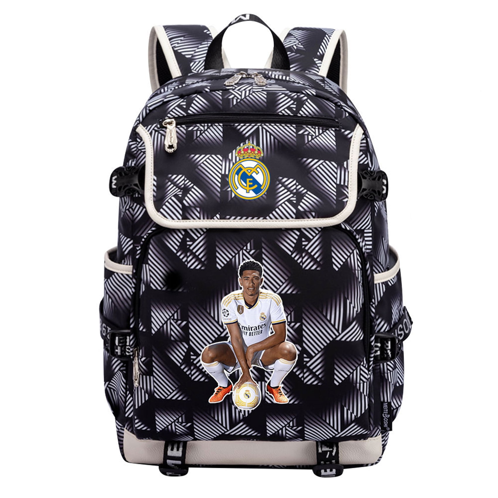 Football Star Jude Bellingham Backpack with USB Charging Port ...