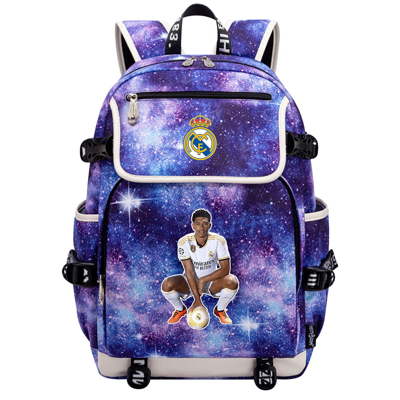 Football Star Jude Bellingham Backpack with USB Charging Port ...