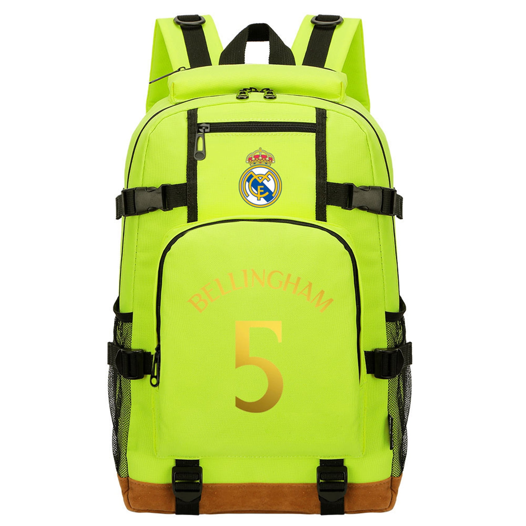 Football Star Jude Bellingham Canvas Knapsack-Large Capacity Laptop Bag ...