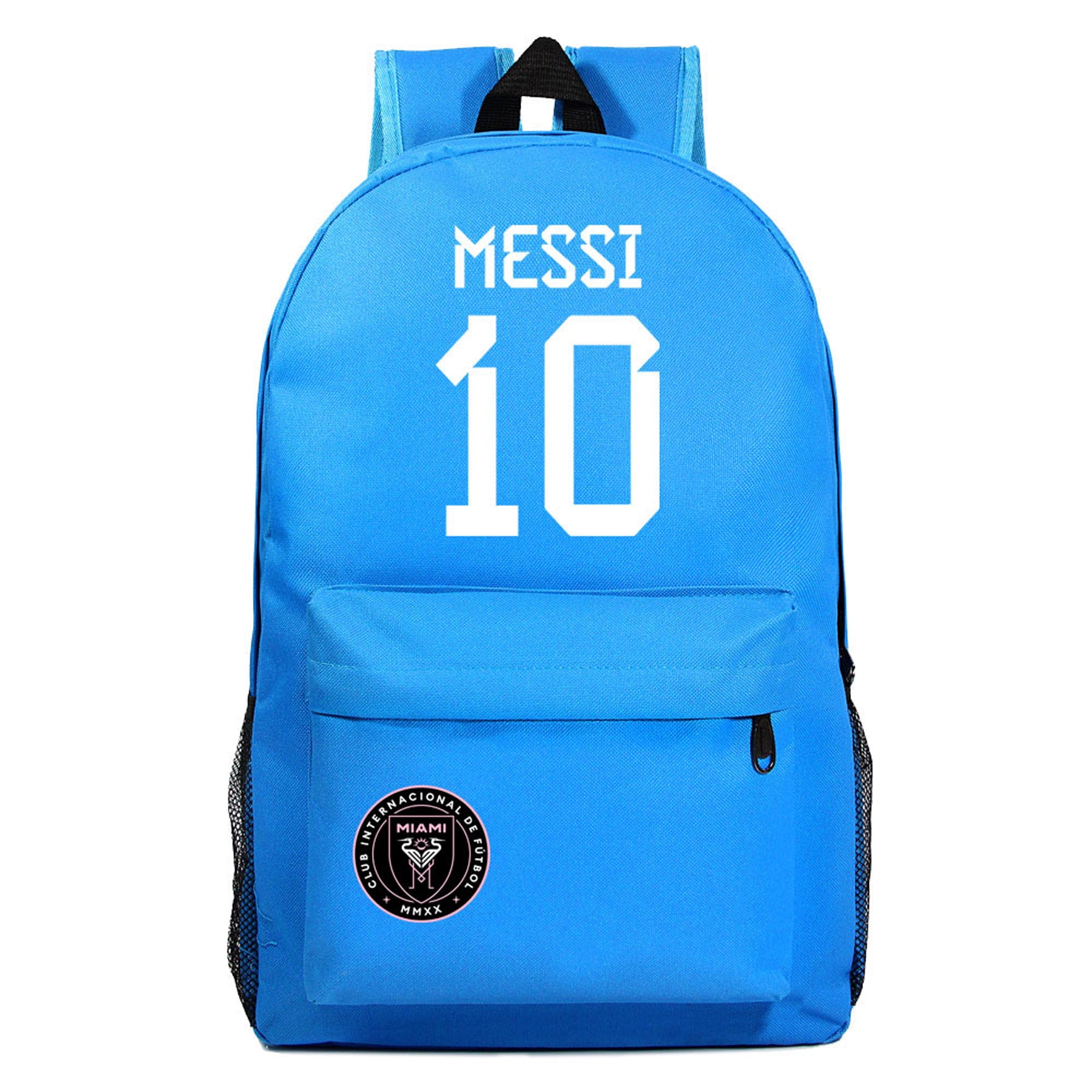 Football Star Messi_10 Novelty Backpack Student Back to School Bookbag ...