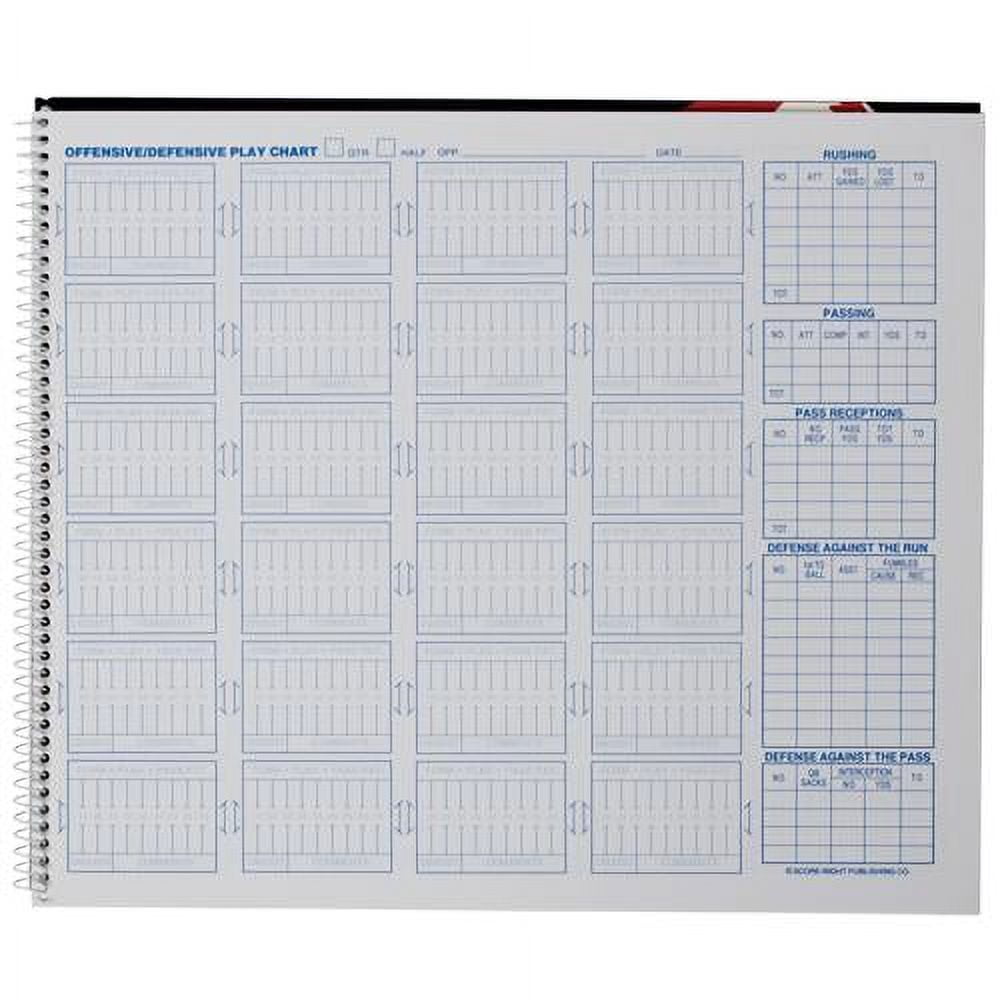 Football Stat Book - Walmart.com