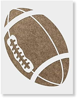 Football Stencil - Stencil of Football, Football, Stencil Design ...
