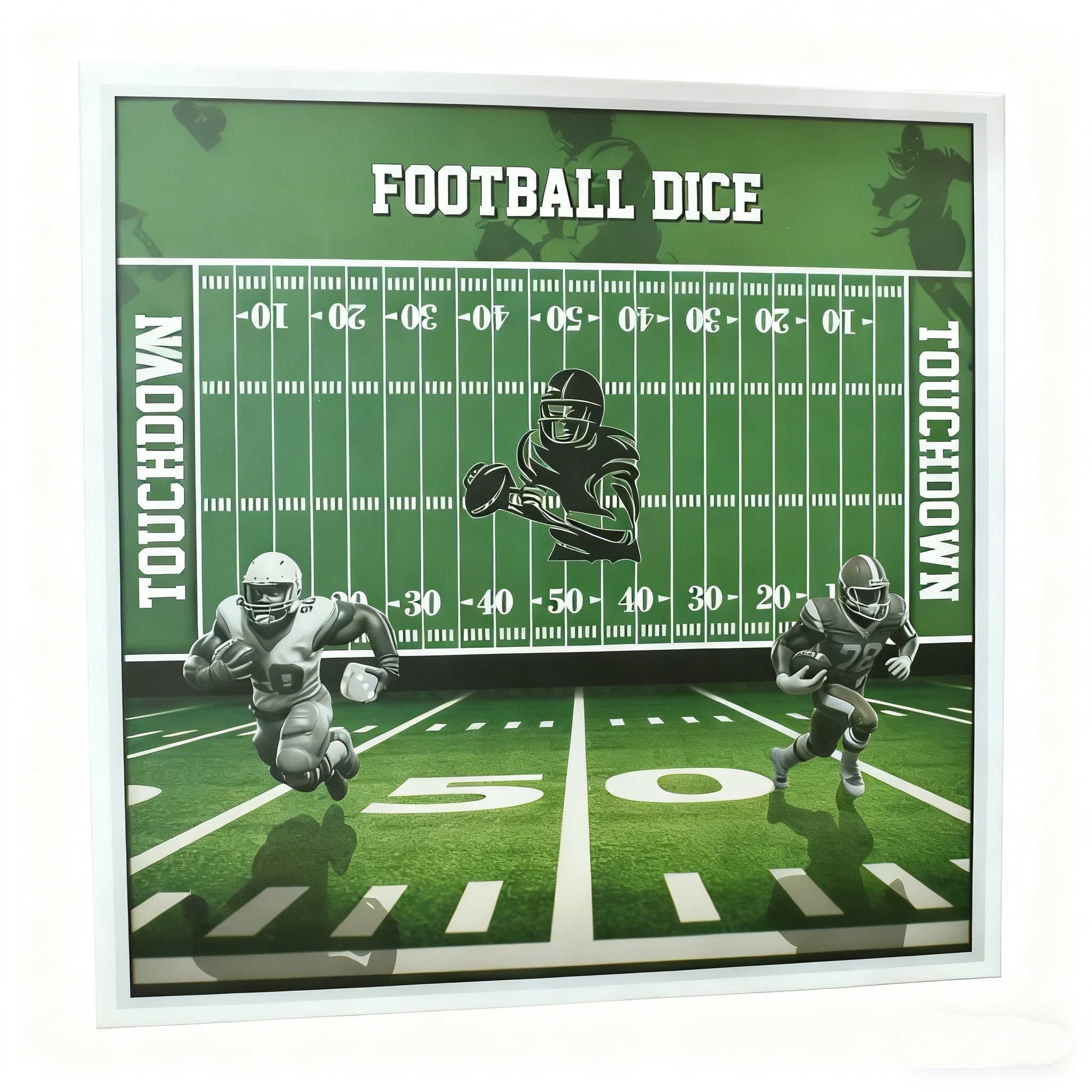 Football Strategy Dice Board Game - Interactive Yardage Tracking ...