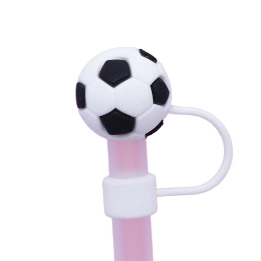 Football Straw Cap 10mm10mm Large Diameter Straw Cap Silicone Pvc Straw ...