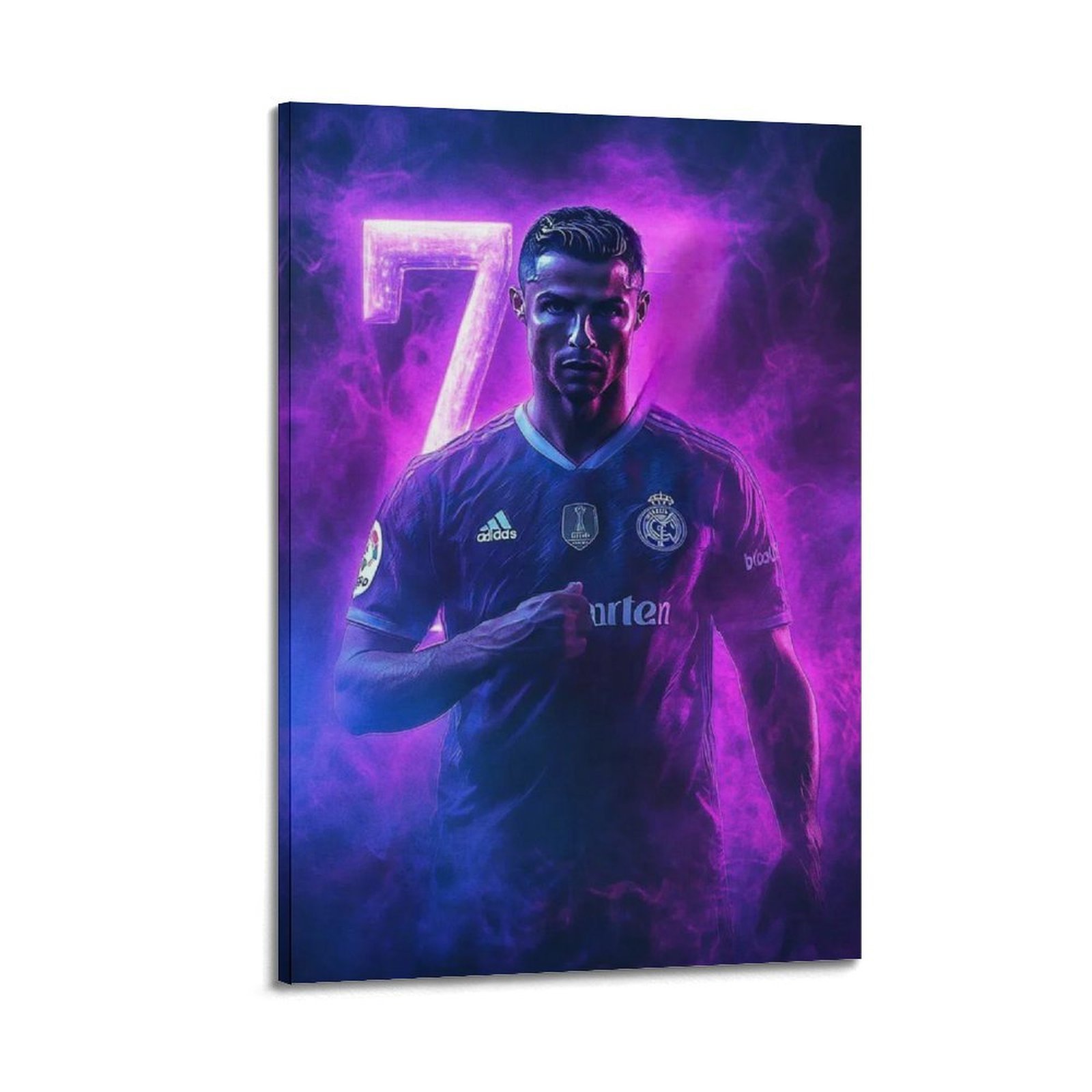 Football Superstar Cristiano Ronaldo Poster Painting Vintage Poster ...