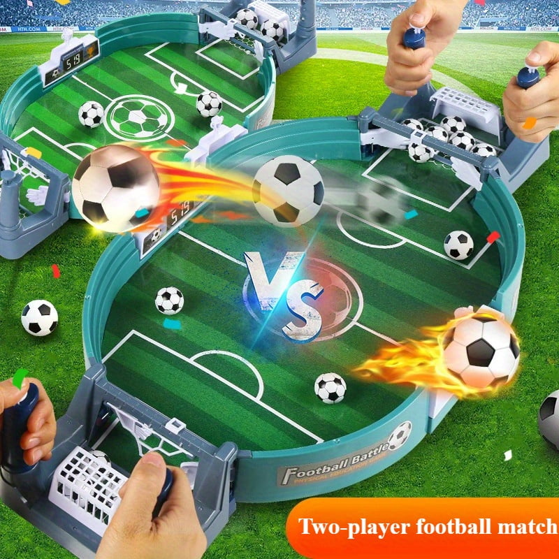 Football Table Interactive Game, Mini Tabletop Soccer Pinball Games Set ...