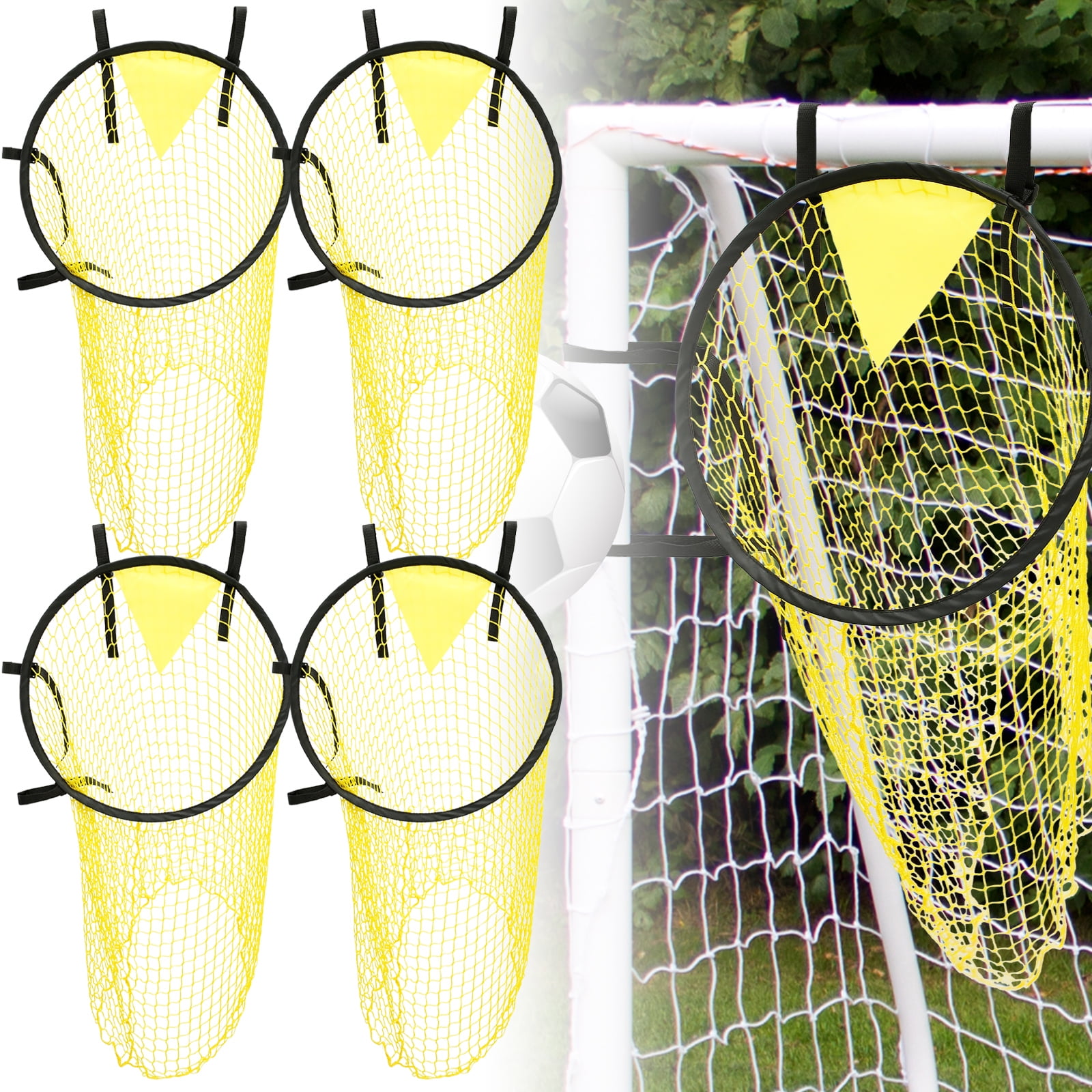 Football Target Net Foldable Football Training Net Easy to Attach and ...