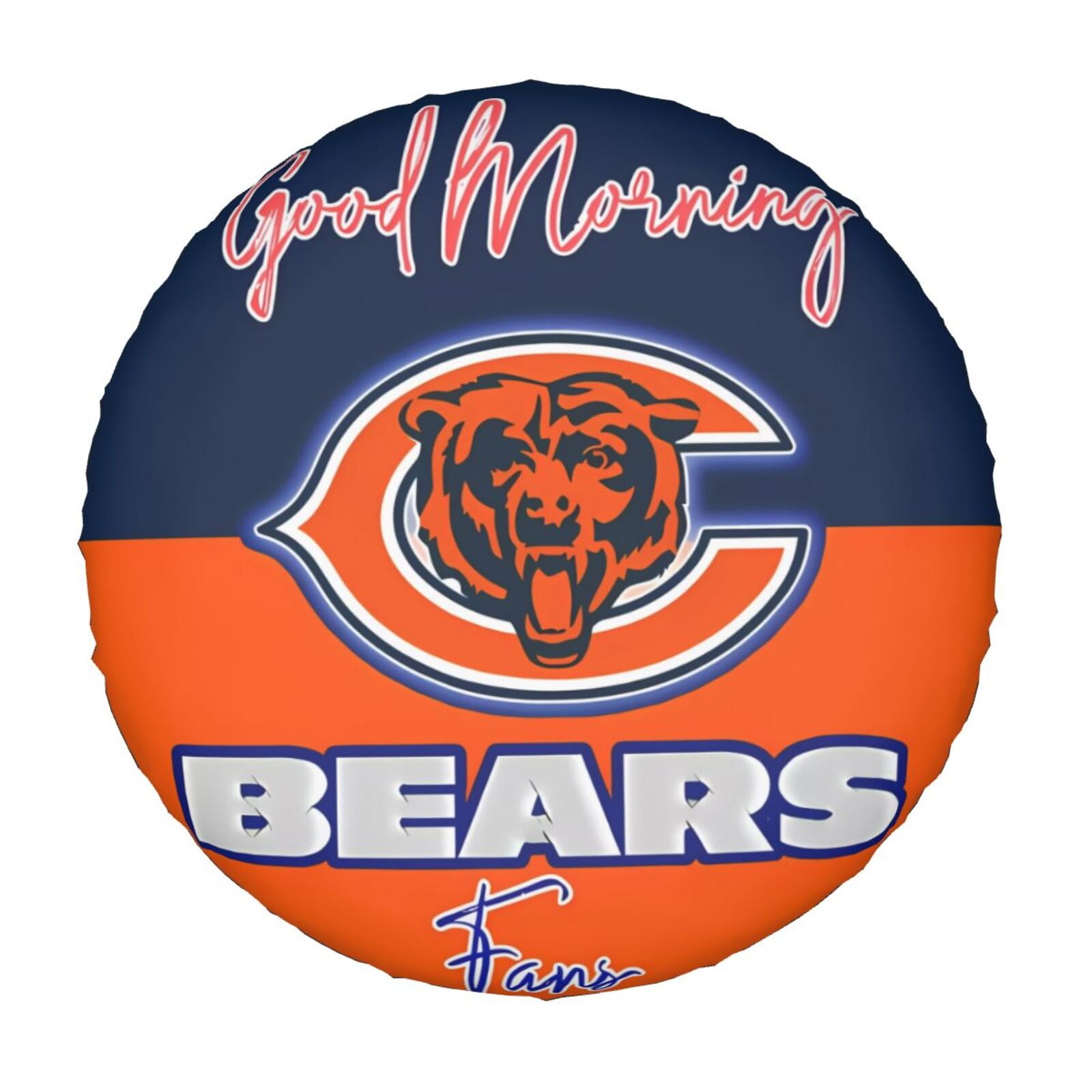 Football Team Bears Tire Dust Cover, Keep Spare Tire Clean, Protect ...