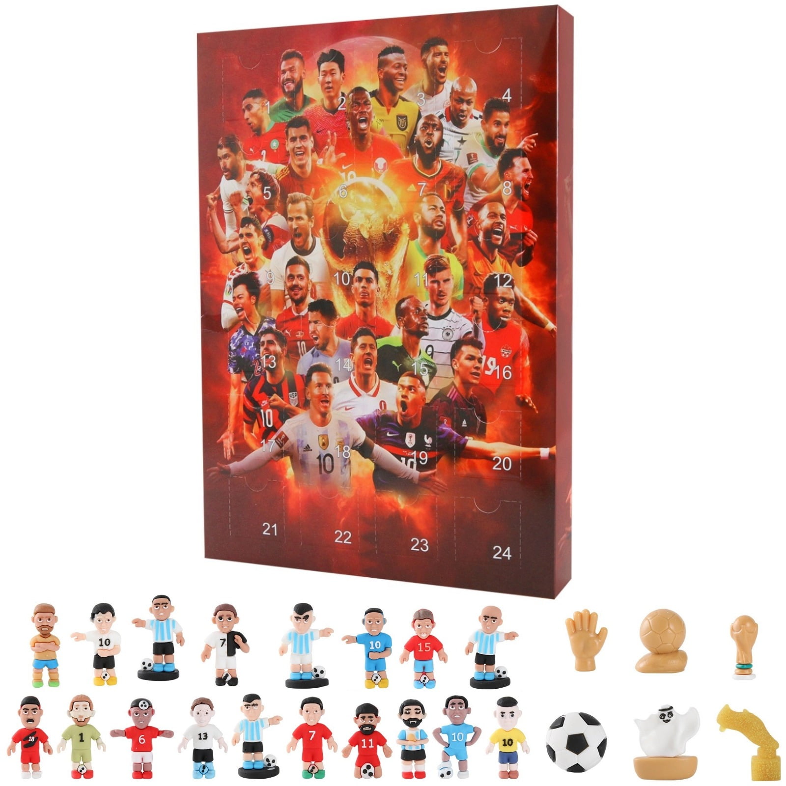 Football Team Christmas Advent Calendar 2024, 24pc of Creative Fun for ...