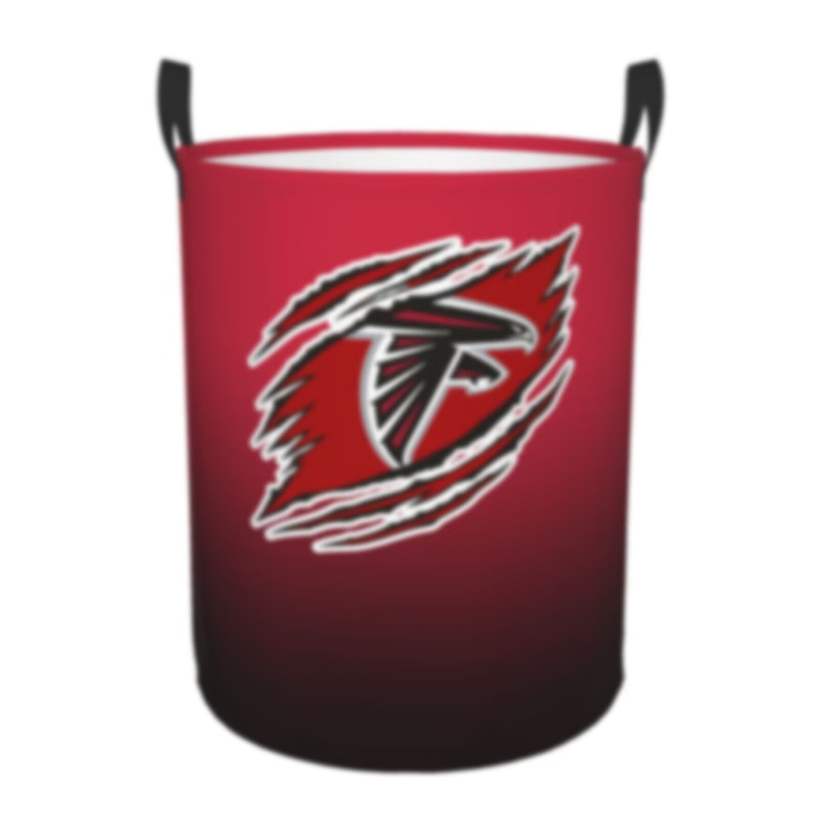 Football Team Laundry Basket, Football Fans Gift, Team Logo Pattern ...