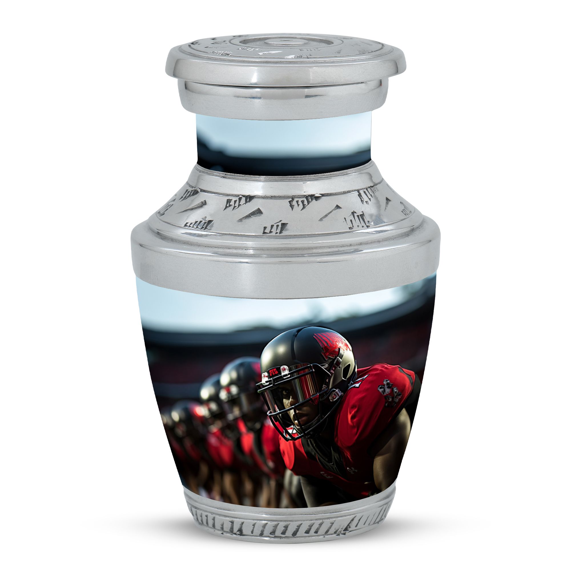 Football Team Lineup Cherished Keepsake - Small Urn for Precious ...