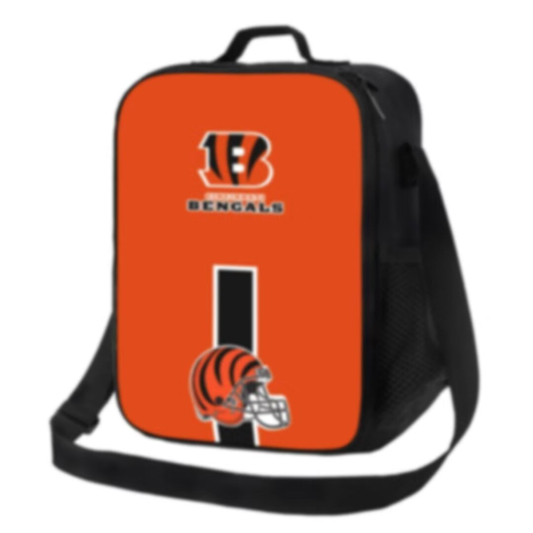 Football Team Logo Reusable Lunch Box Insulated Lunch Bag with ...