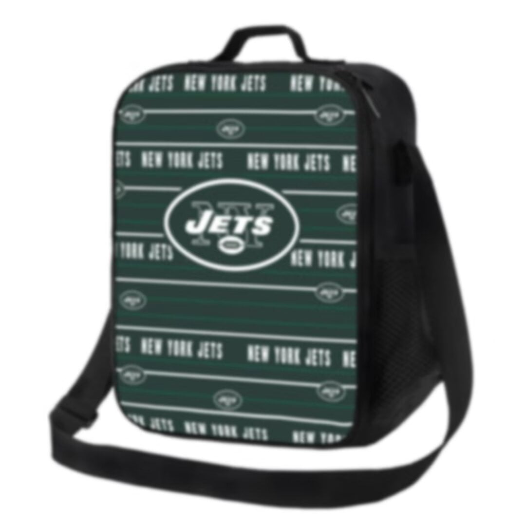 Football Team Lunch Box 3D Printed Jets Lunch Bag for Men Insulated ...