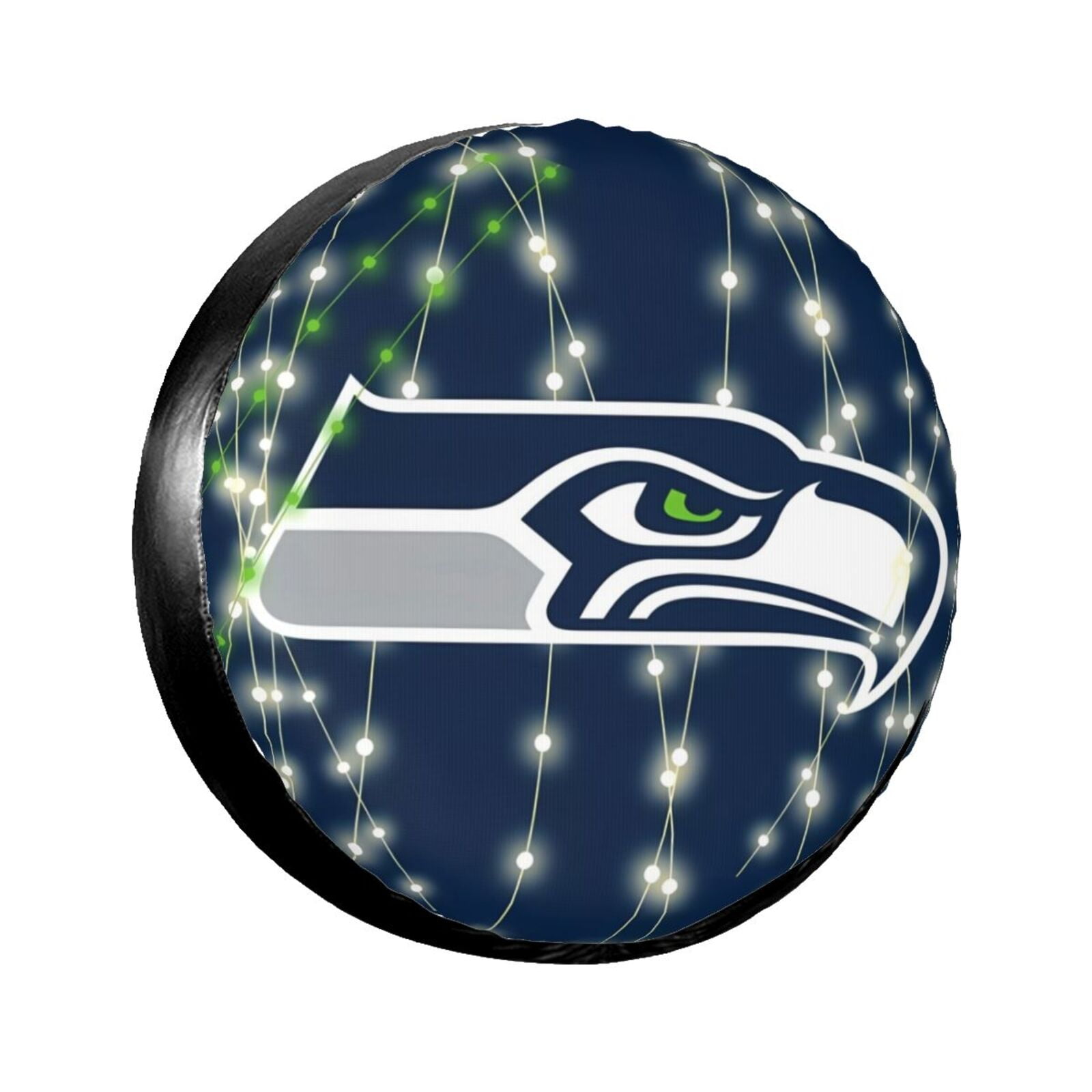 Football Team Seahawks Tire Dust Cover, Keep Spare Tire Clean, Protect ...