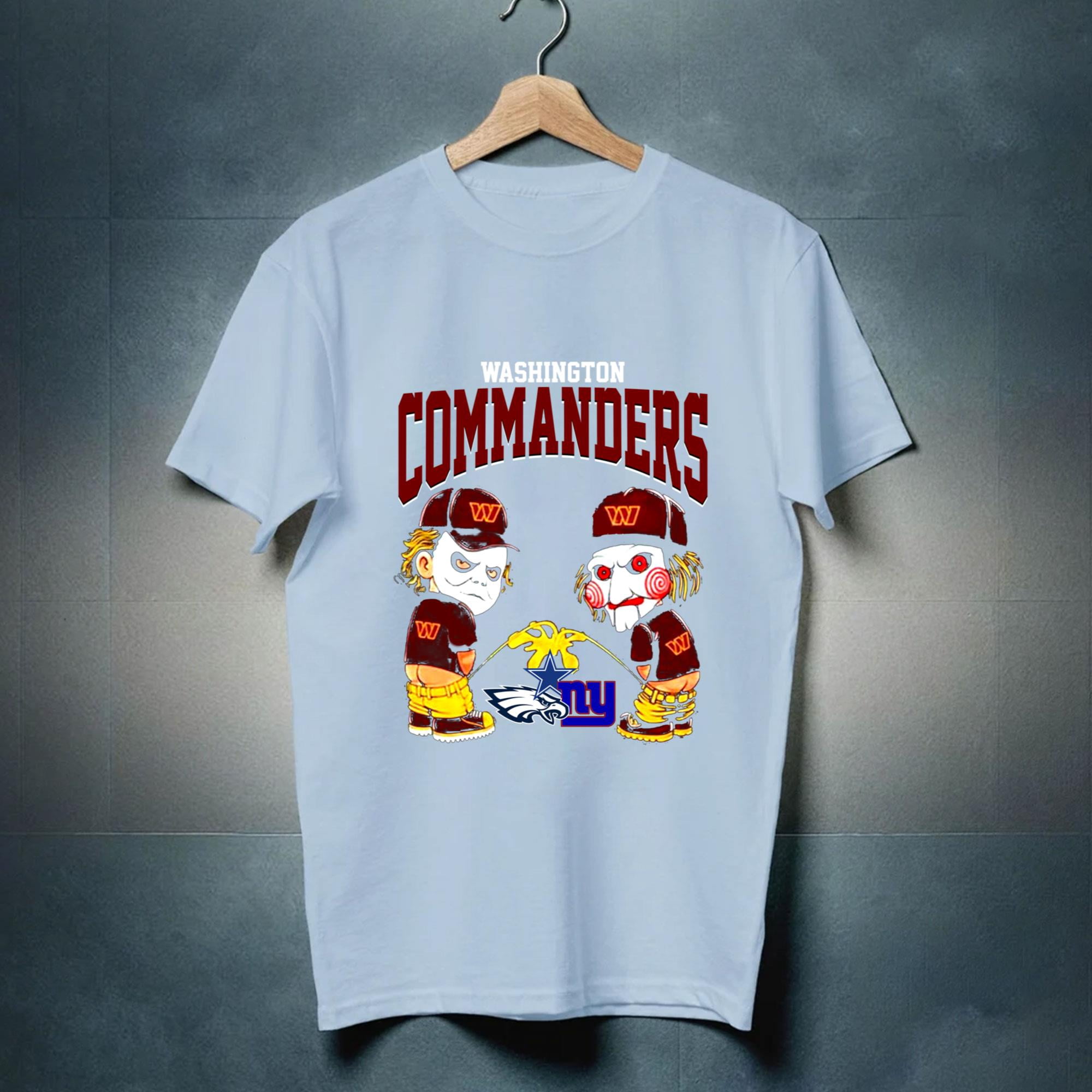 Football Team Spirit Halloween Peeing Shirt with Fast Delivery-TH12354 ...