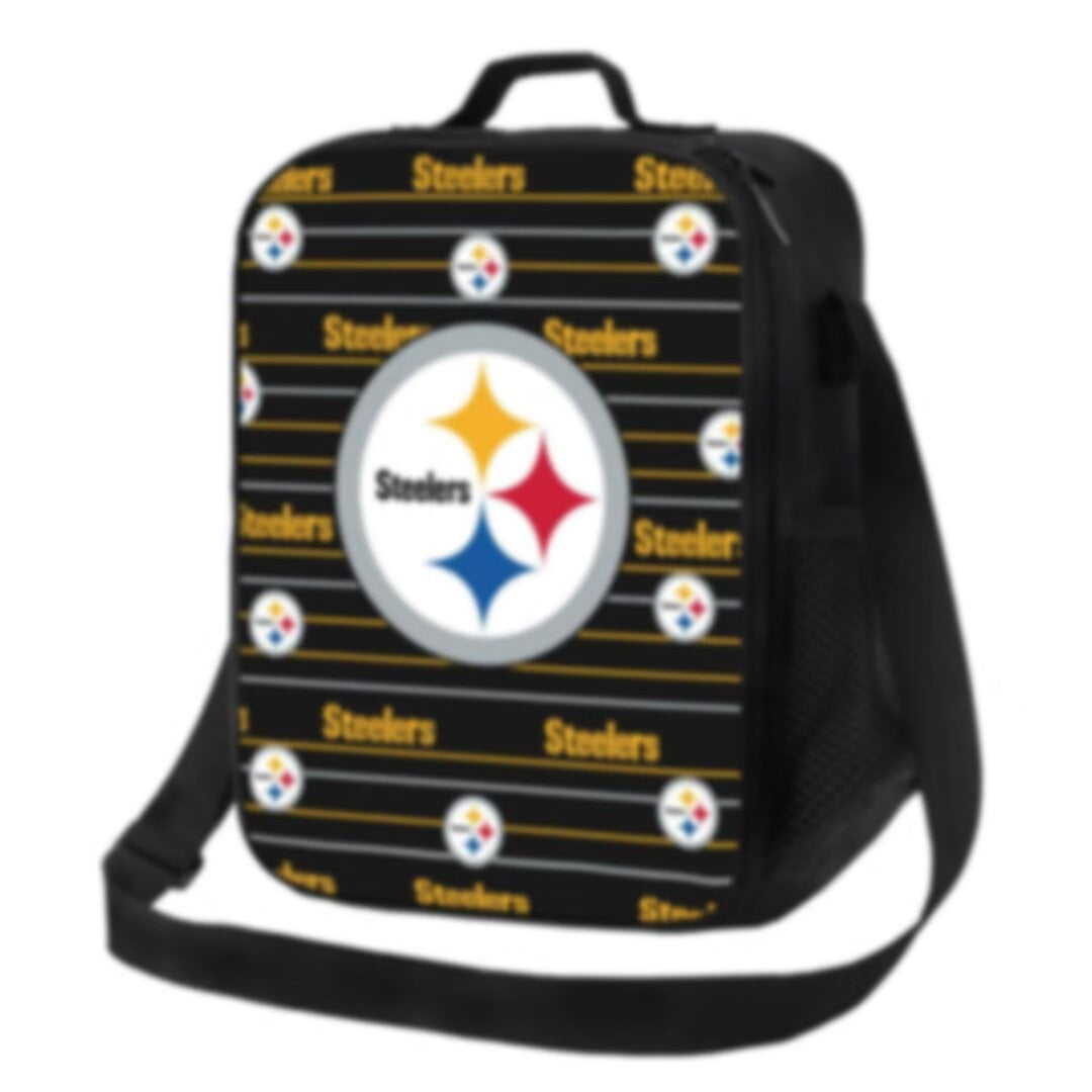 Football Team Steelers Lunch Bag 3D Printed Steelers Logo Lunch Box for ...