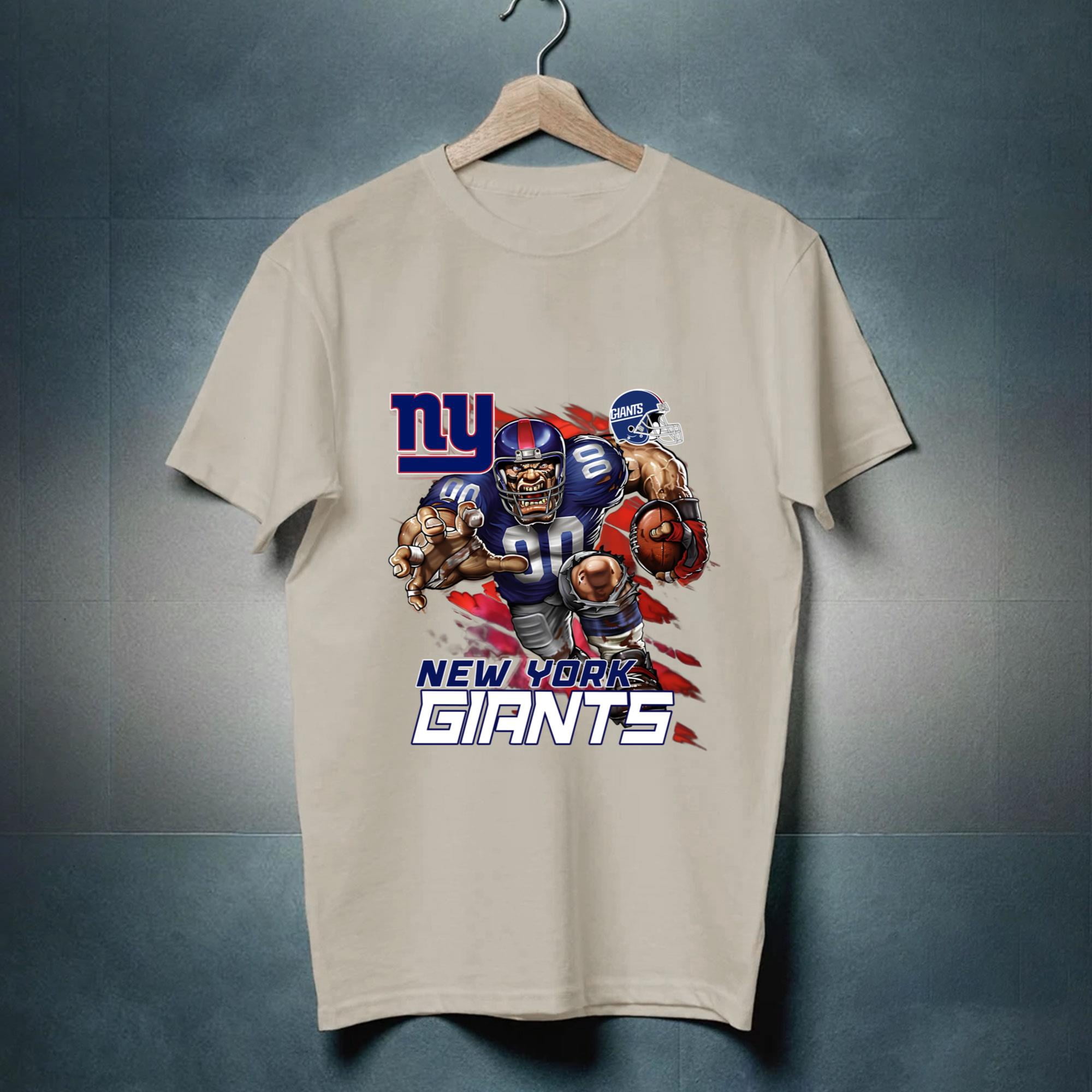 Football Team T-shirt, NY Tailgate Tee - Walmart.com