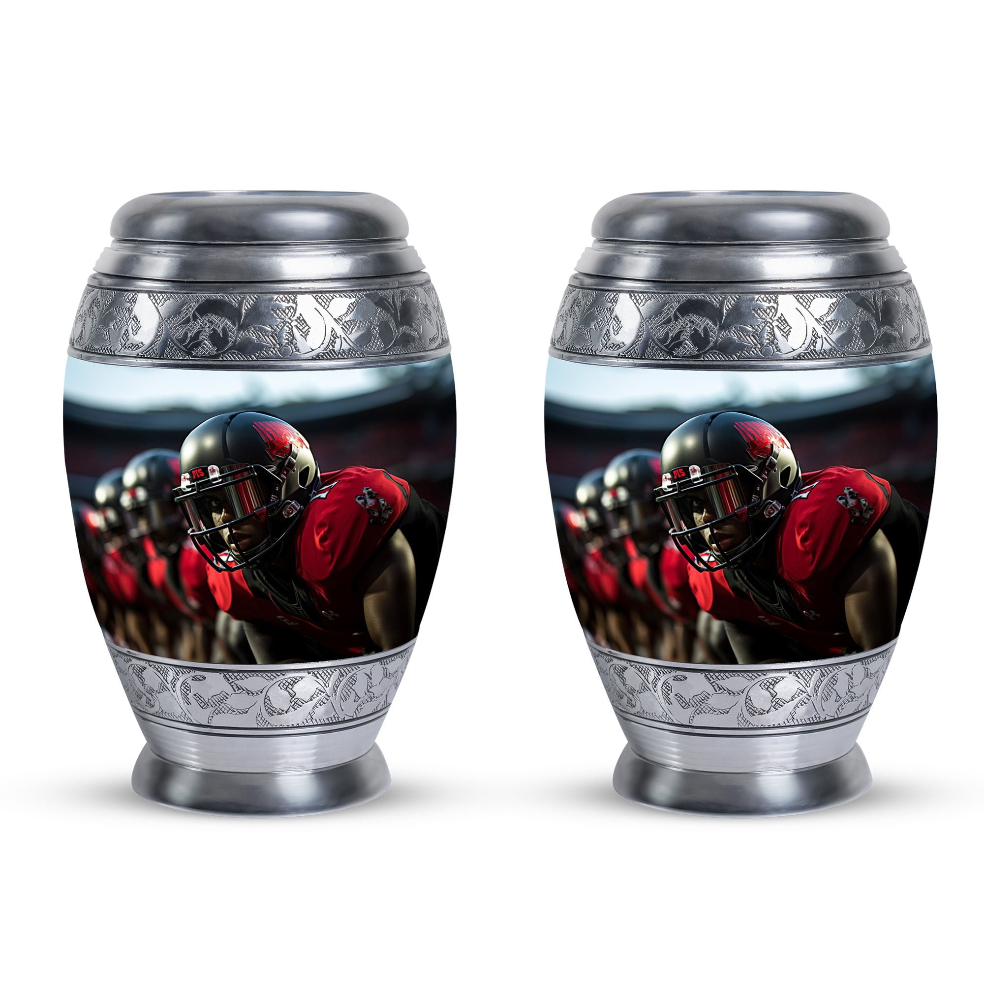 Football Team Urns For Ashes Adult Male - Human Cremation Urns For Men ...