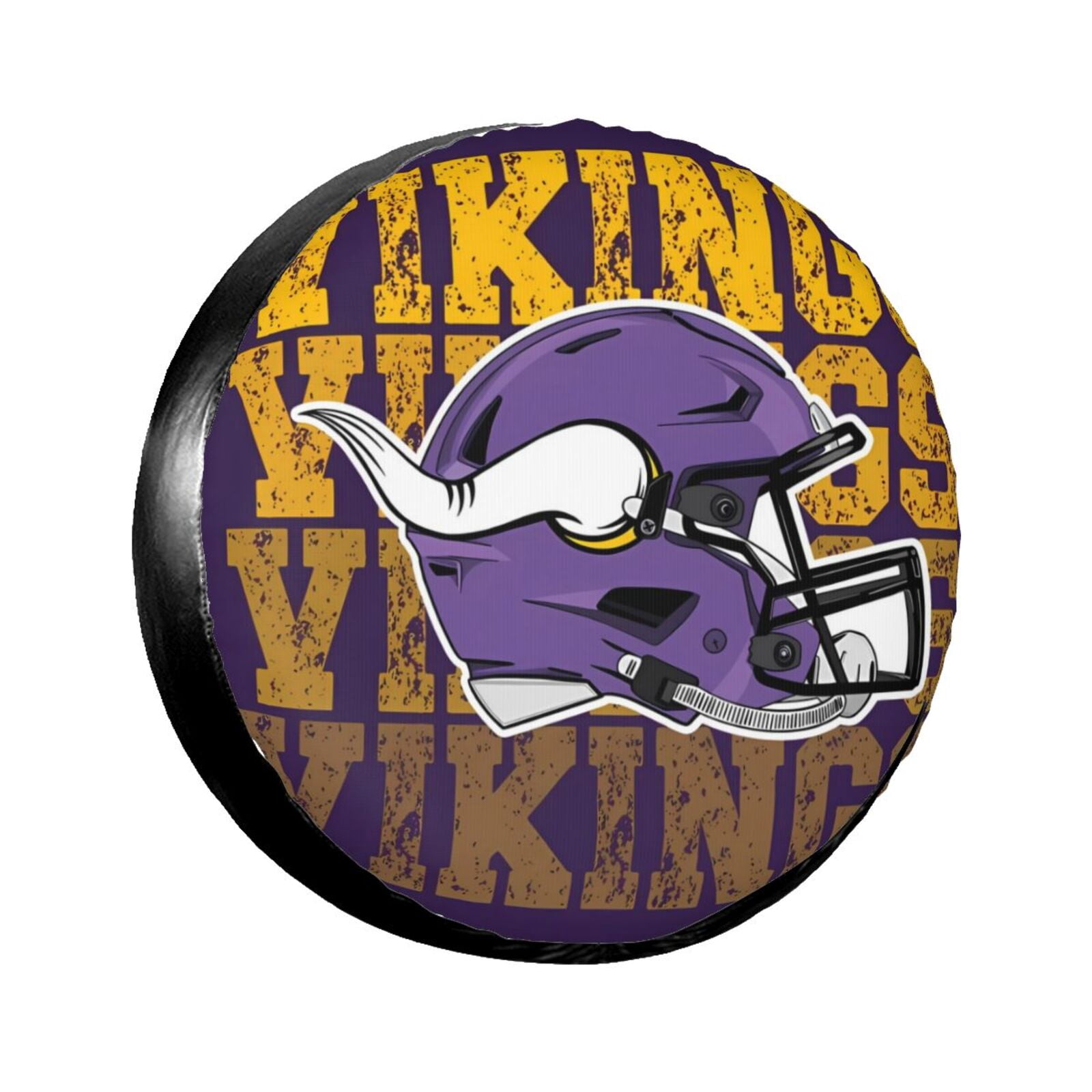 Football Team Vikings Tire Dust Cover, Keep Spare Tire Clean, Protect ...