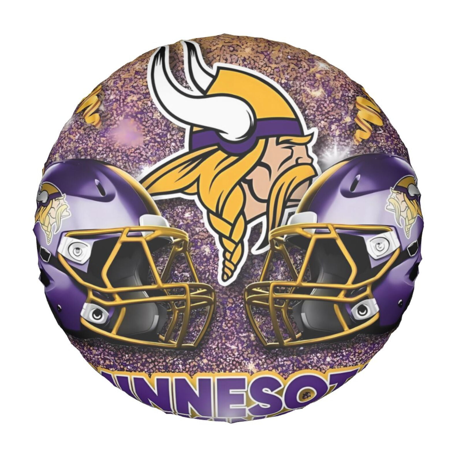 Football Team Vikings Tire Dust Cover, Keep Spare Tire Clean, Protect ...