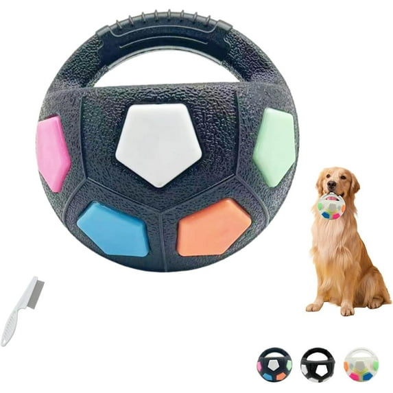 Football Tennis Ball for Dogs, 2026 New Interactive Soccer Shape ...