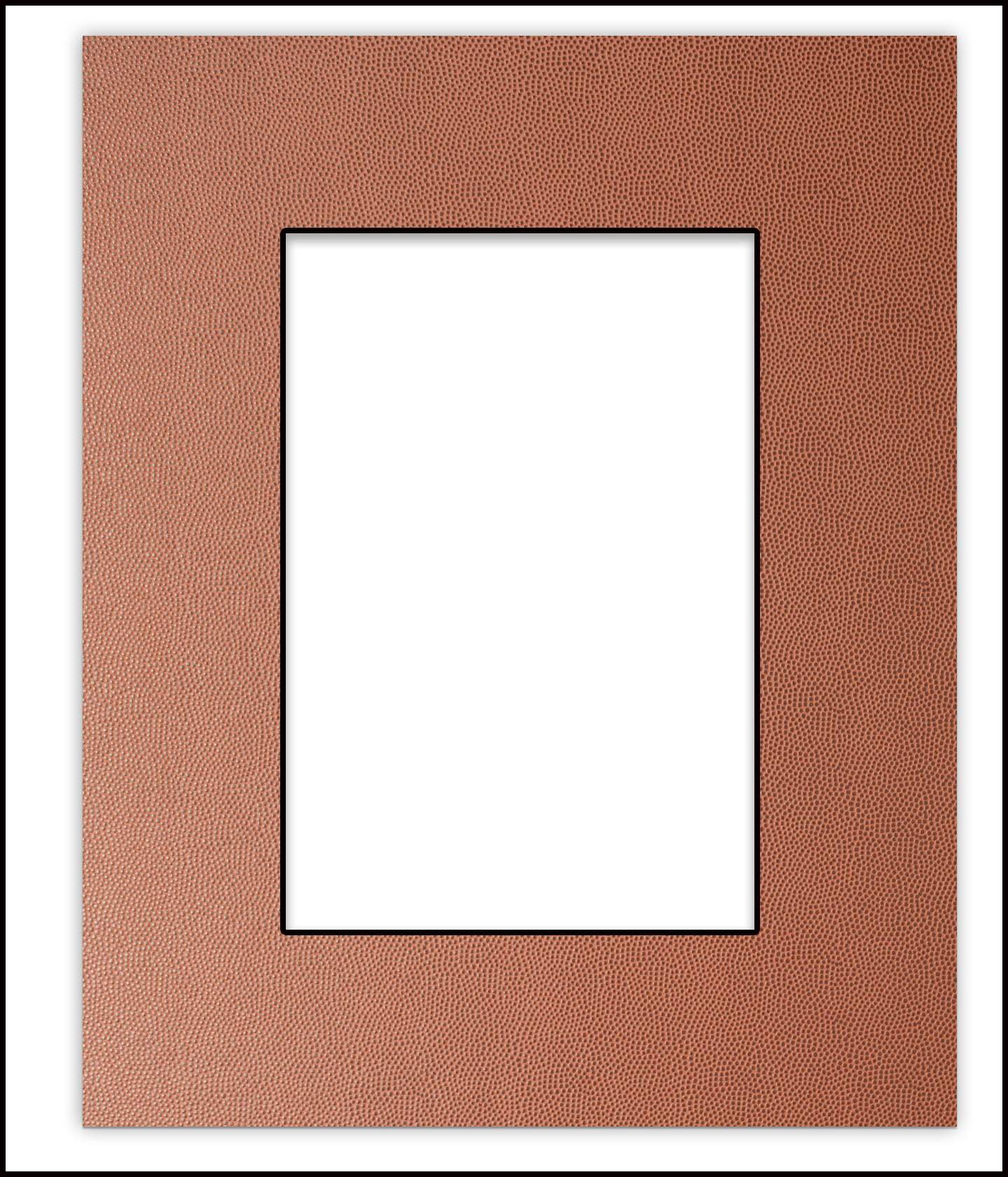 Football Texture 22x28 Picture Frame Mats with White Core for 20x24 ...