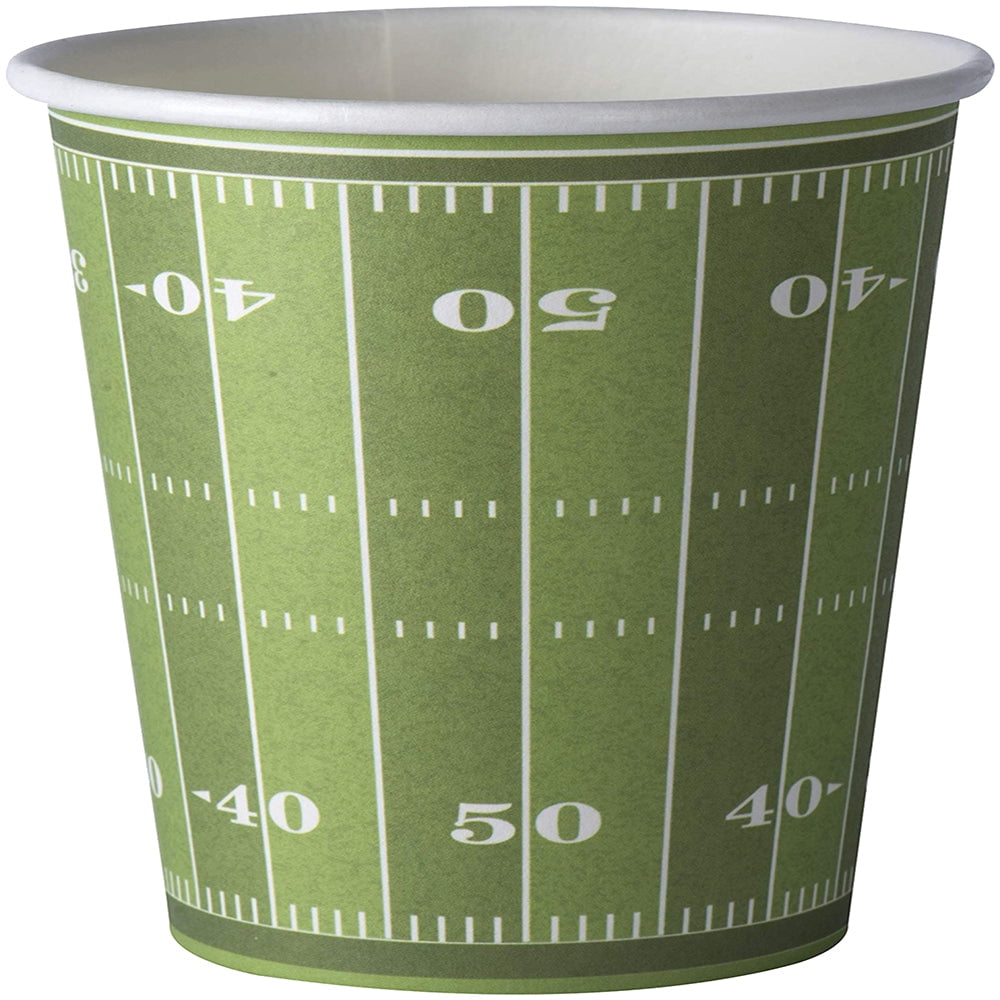 Football Themed Disposable Paper Cups 100 Pack 9 Oz - Walmart.com