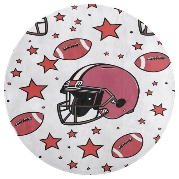 Football Themed Pattern. Rugs for Bedroom Large Area Living Room ...