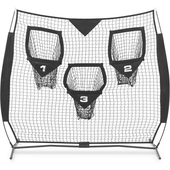 GoSports 8' x 8' Football Throwing Net - Heavy Duty Practice Trainer ...