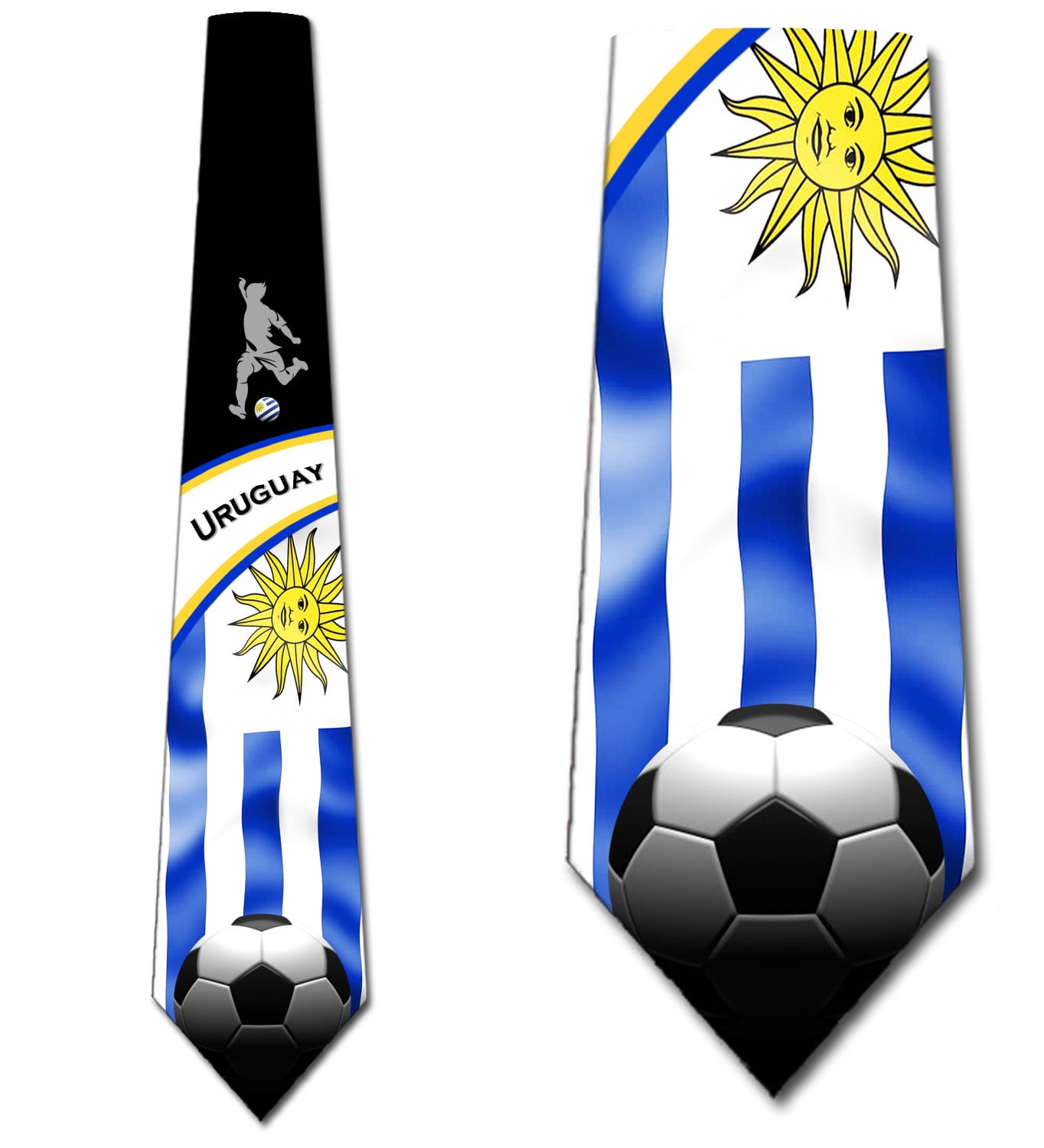 Football Ties Mens Soccer Necktie Sports Tie by Three Rooker - Walmart.com