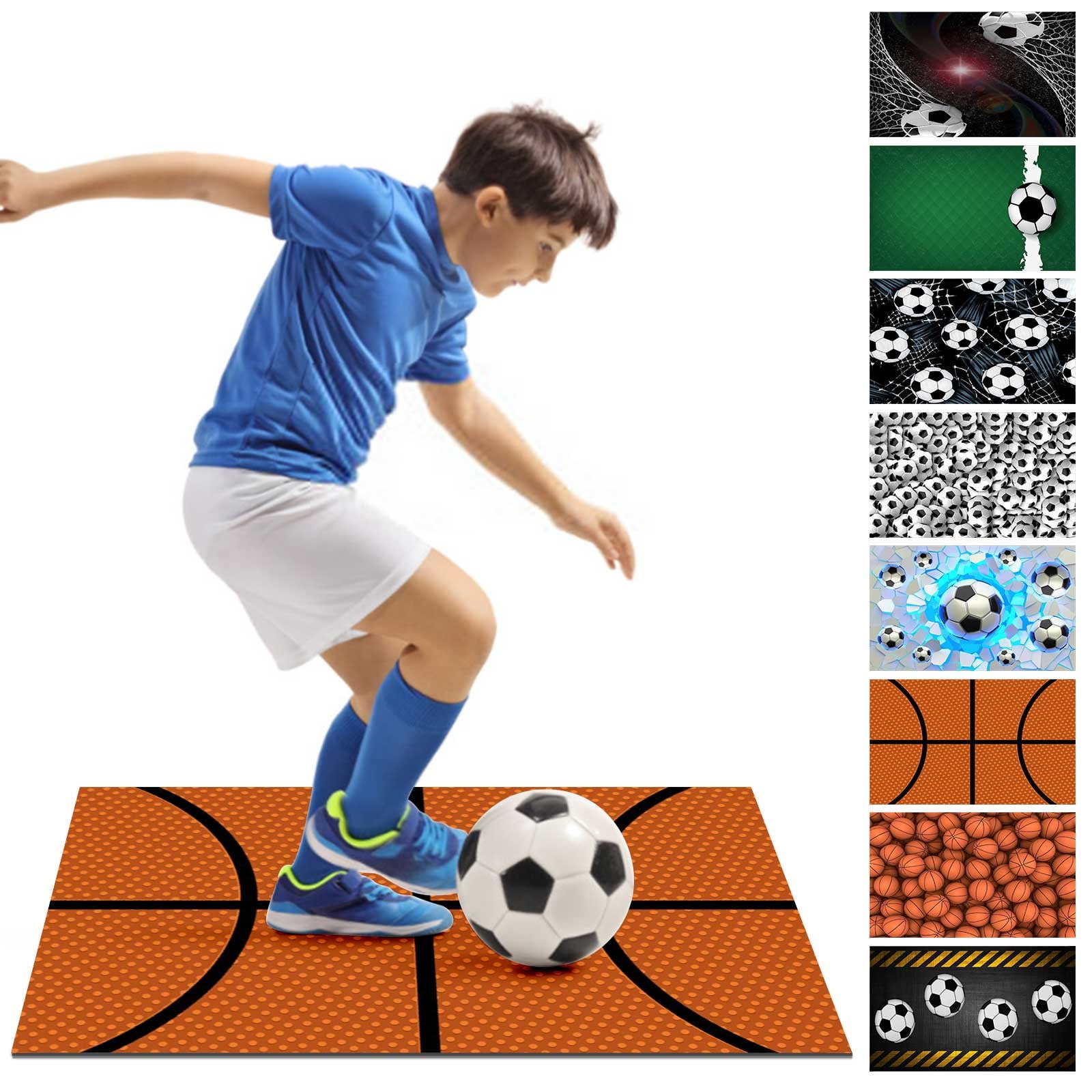Football Training Mat for Ball Control Lls, Non-slip Rubber Base ...