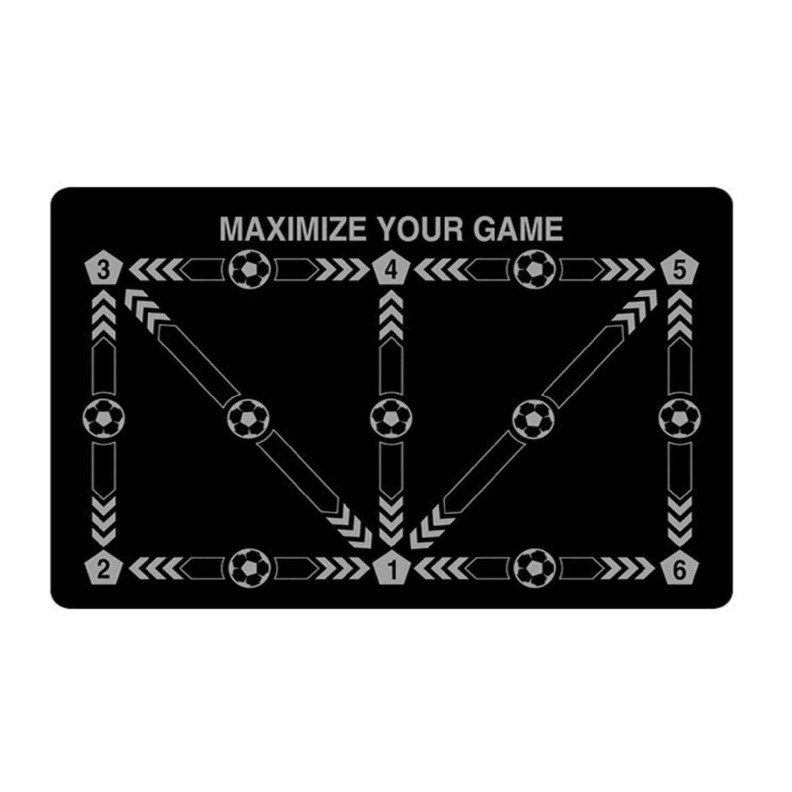 Football Training Practice Mat with Rebound Belt & Tote Bag Improves ...