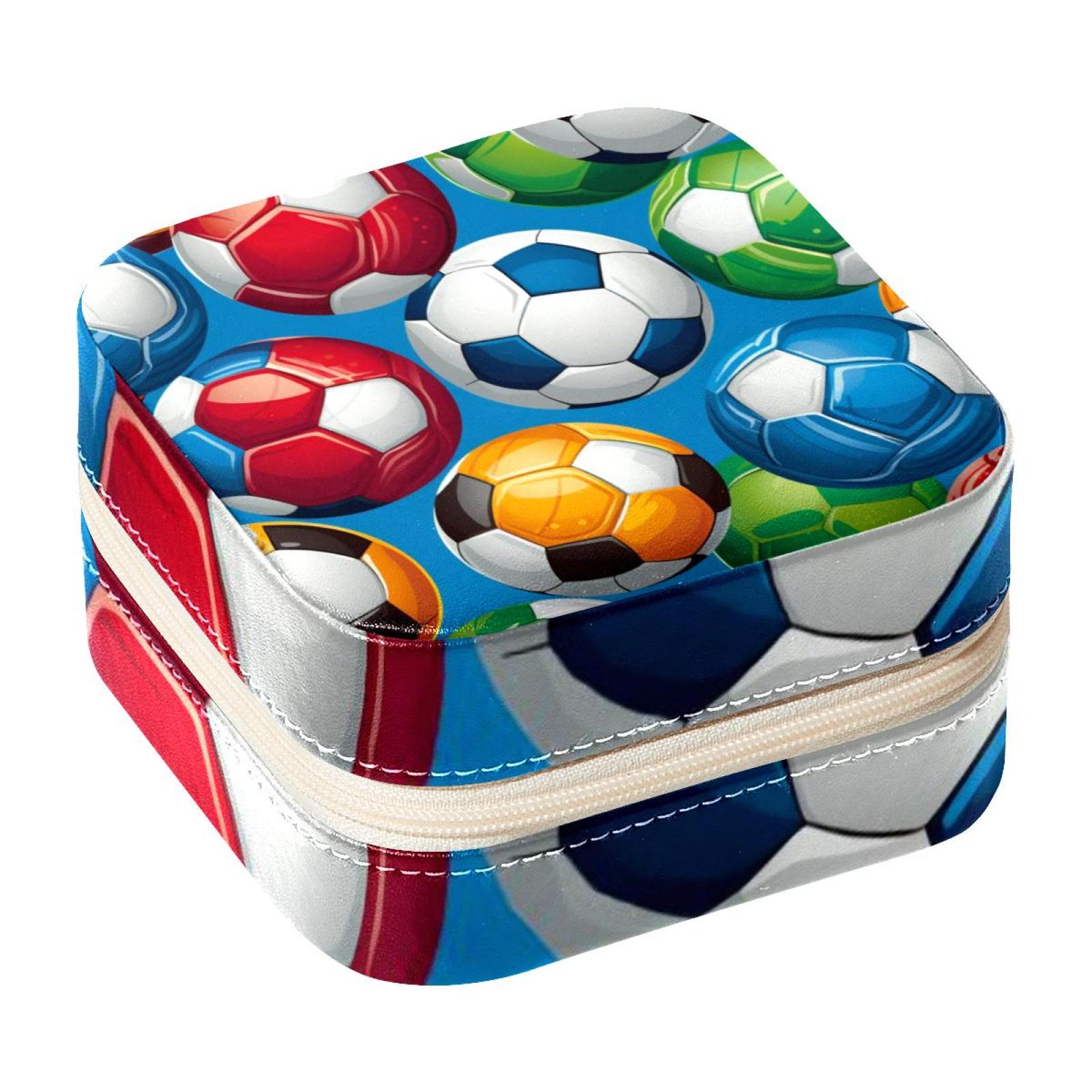 Football Travel Portable Jewelry Organizer: Square Bracelet Holder ...