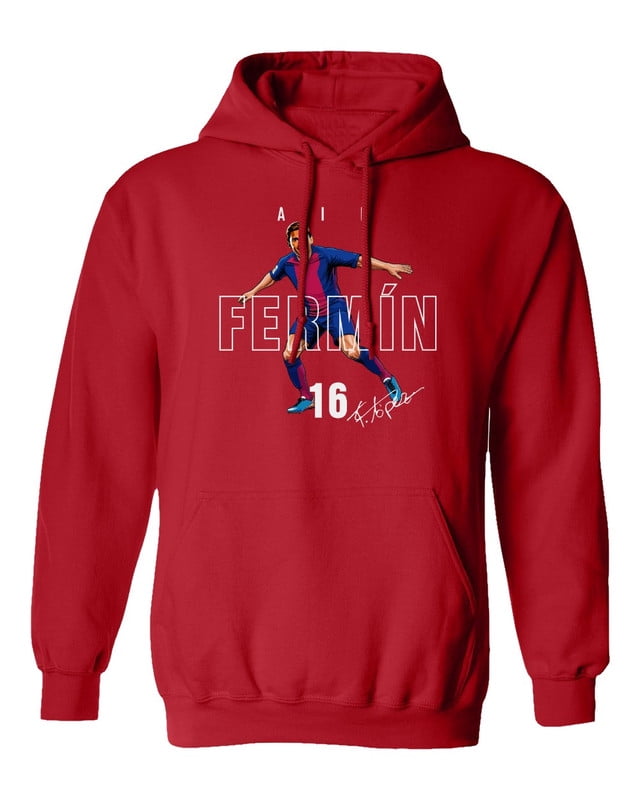 Football Tribute 2024 - Air Fermin 16 Inspired Unisex Hooded Sweatshirt ...