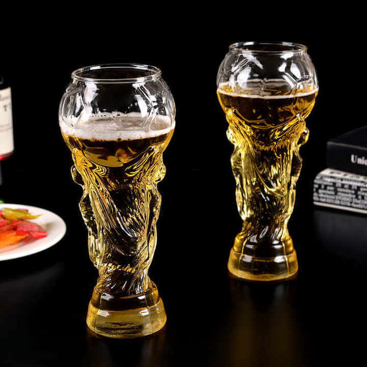 Football Trophy FIFA Beer Glass,500ml,2Pc For Serving Beer ,Cocktails ...