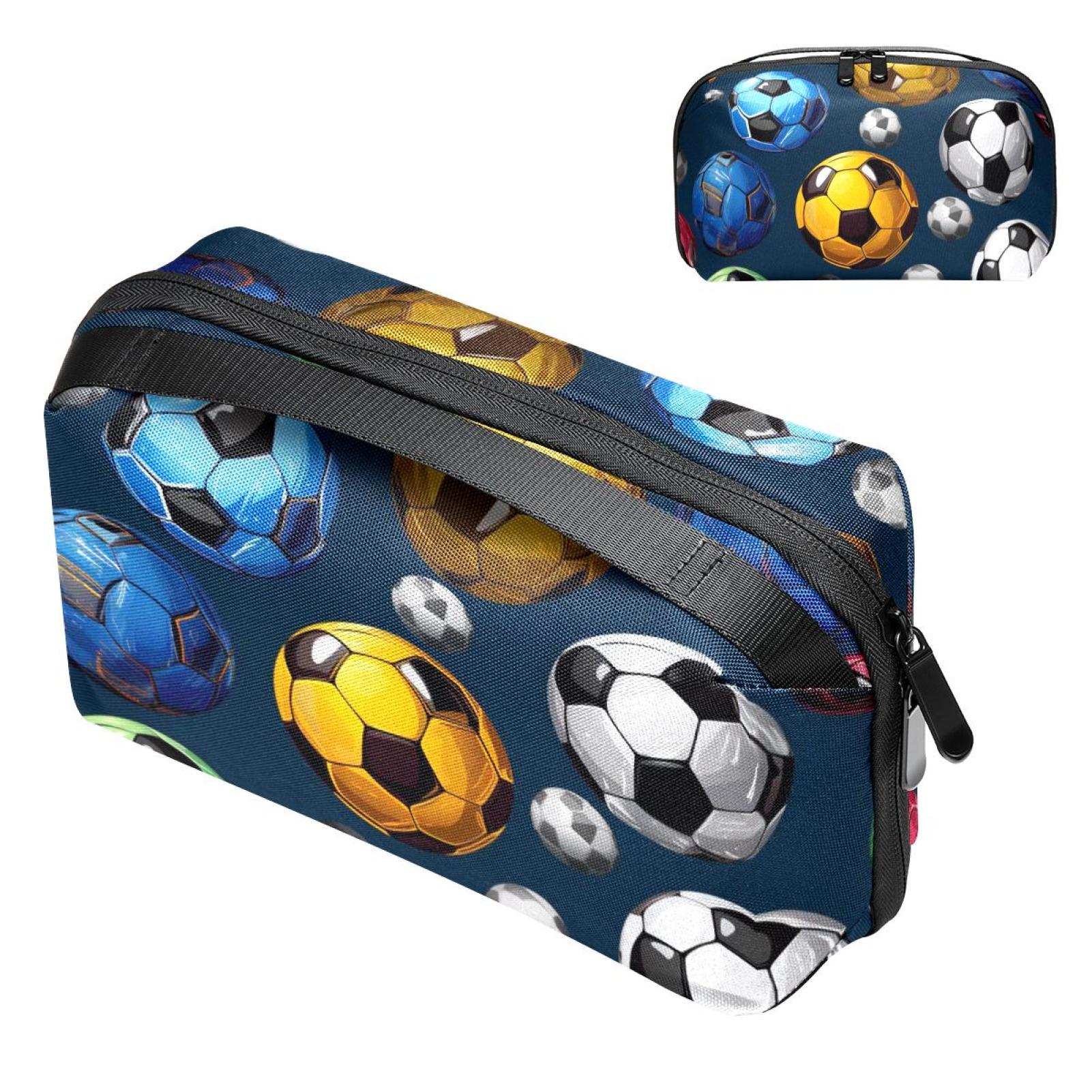Football USB Organizer Oxford Cloth Waterproof Electronic Gadget ...
