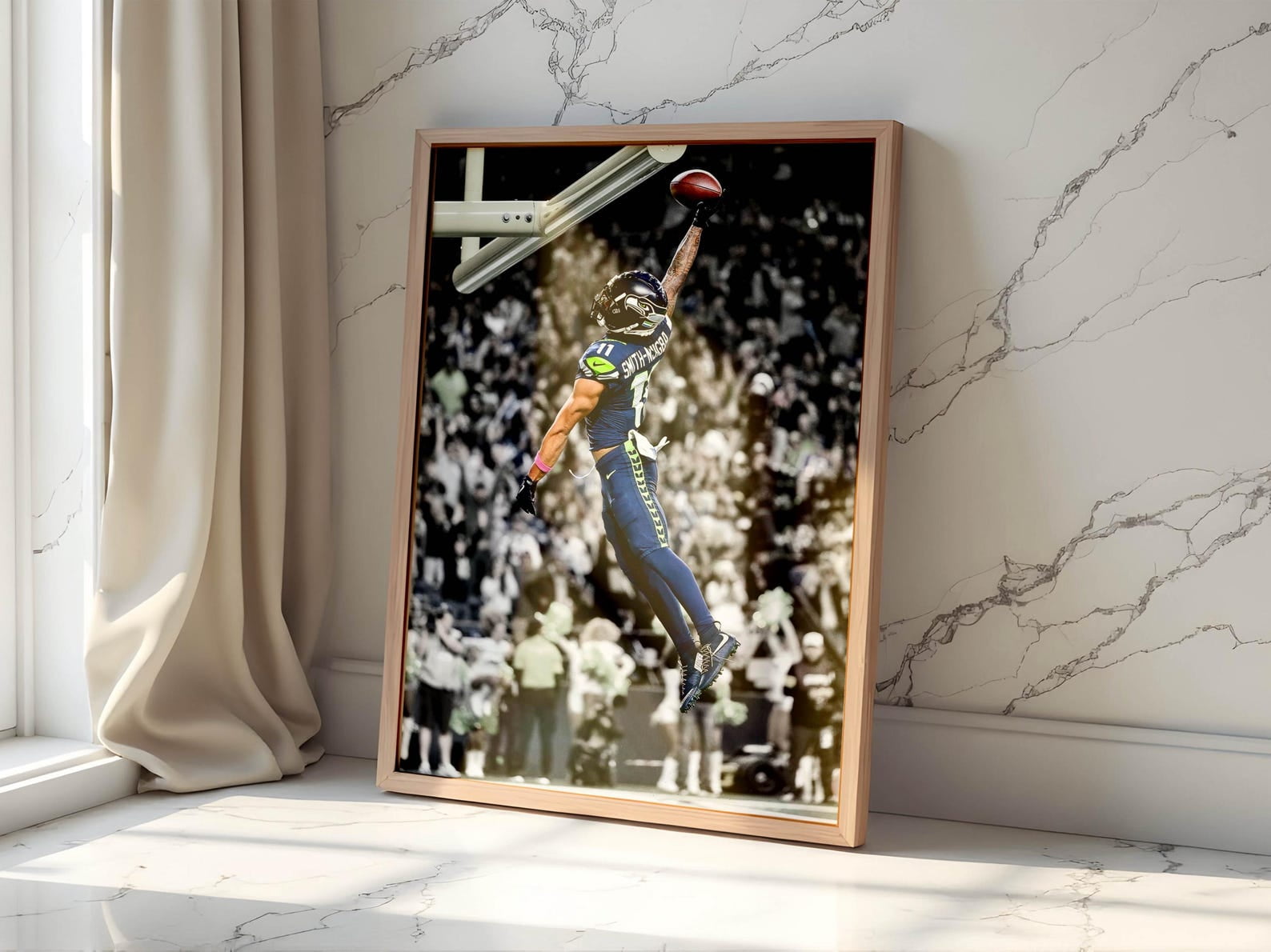 Football Vertical Catch Highlight Poster Jaxon Smith-Njigba Style ...
