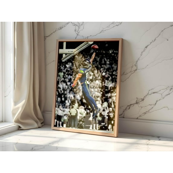 Football Vertical Catch Highlight Poster Jaxon Smith-Njigba Style ...