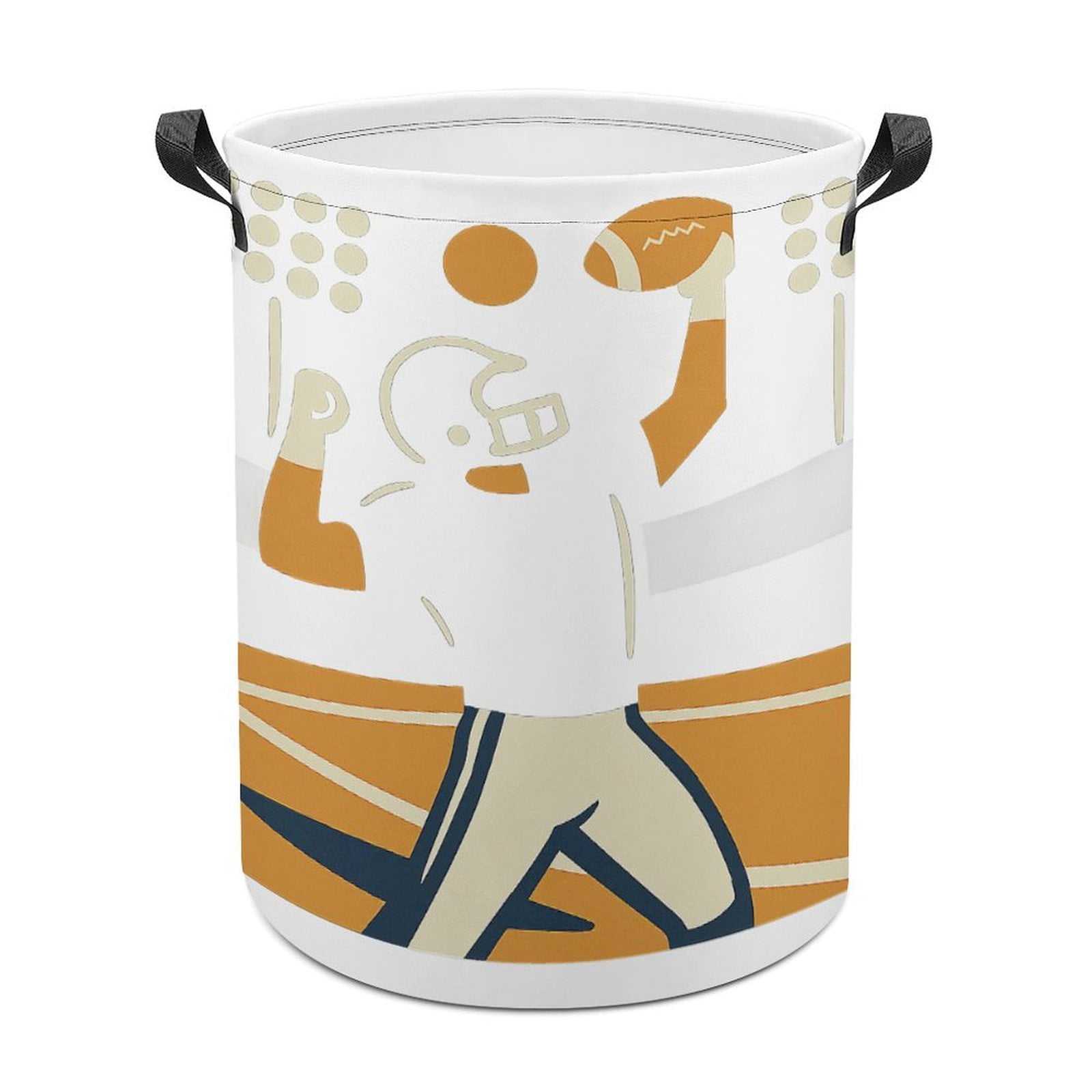 Football Victory Waterproof Oxford Cloth Laundry Hamper, Collapsible ...