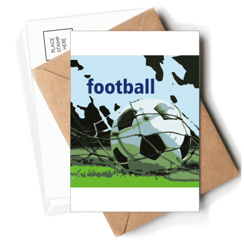 Football World First Movement Postcards Envelopes Blank Note Cards ...