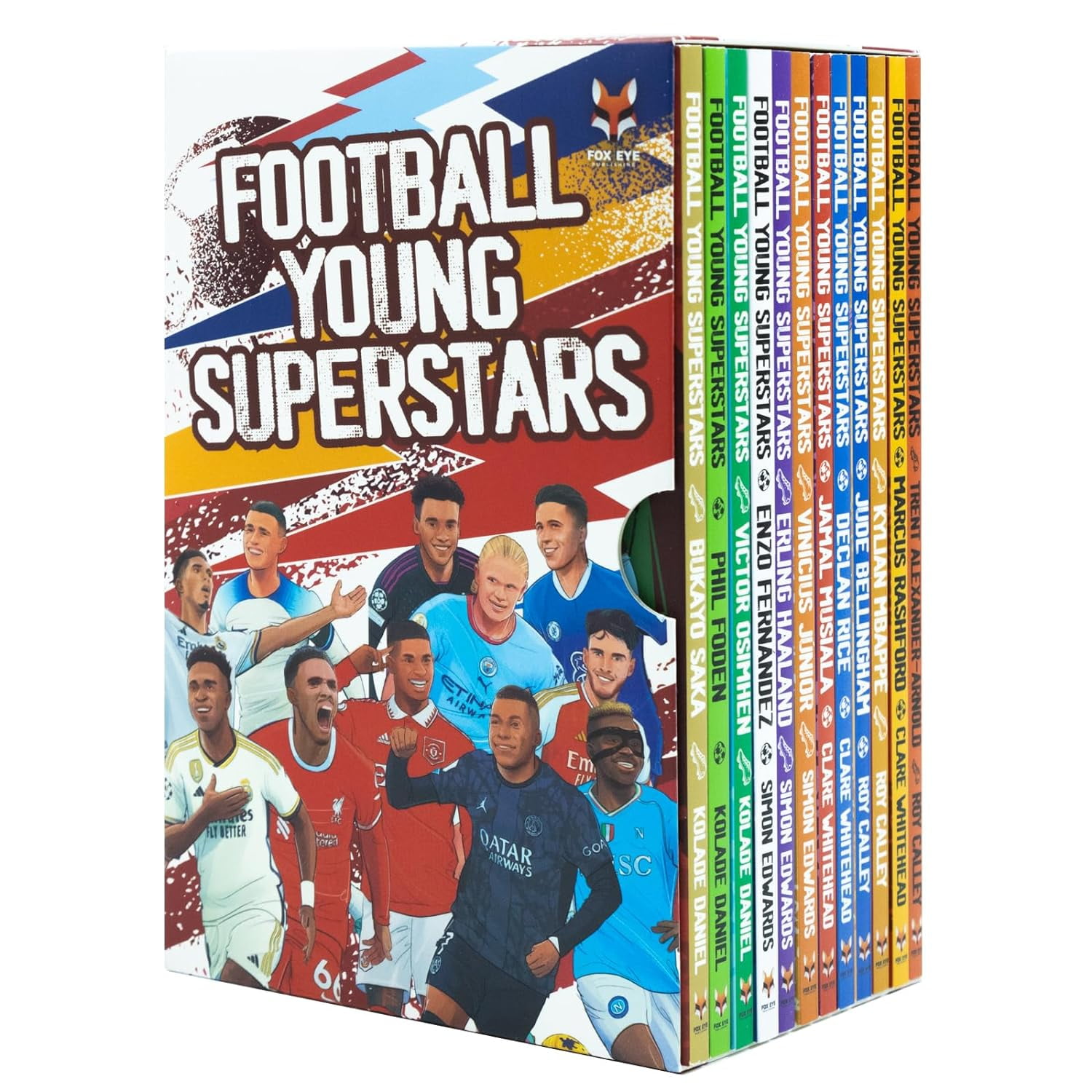 Football Young Superstars 12 Books Box Set: Jude Bellingham, Marcus ...