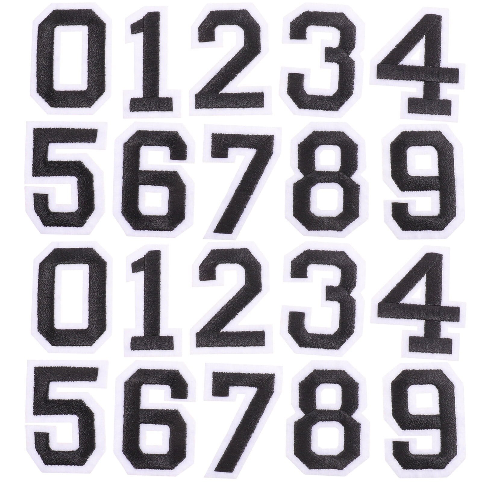 Football helmet stickers 2 Sets of Self Adhesive Numbers Sticker T ...