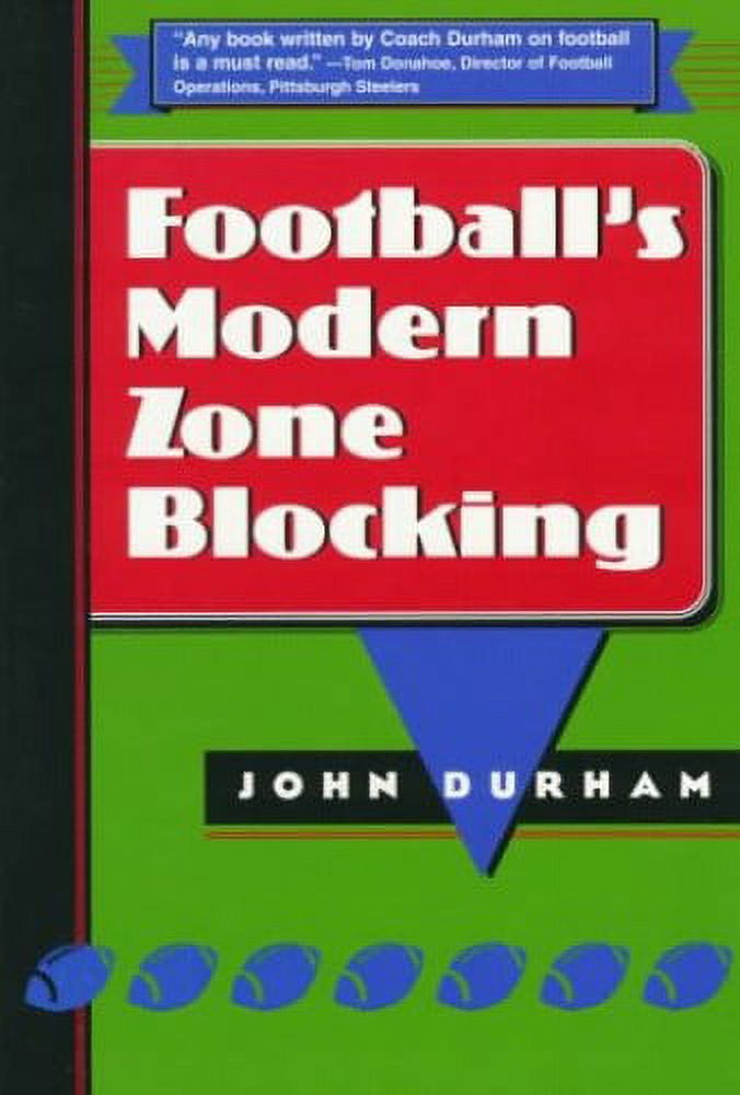 Pre-Owned Football's Modern Zone Blocking (Paperback) 1890450014 ...