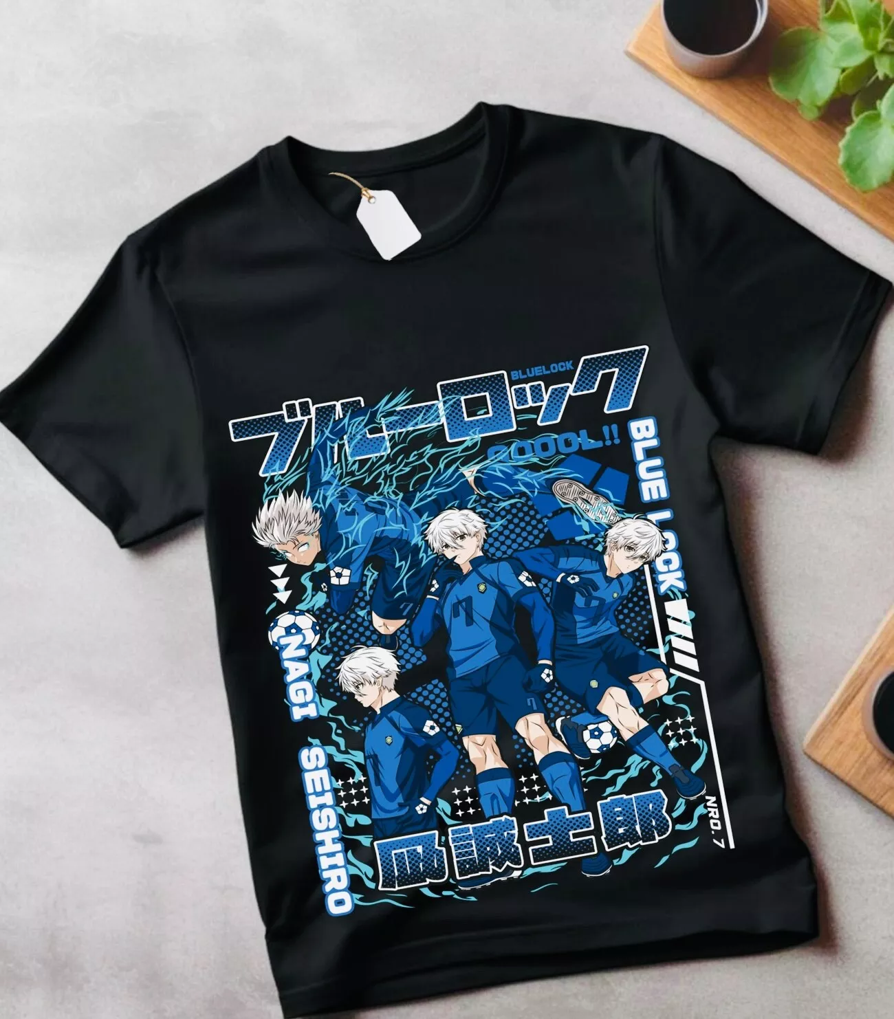 Football shirt shirt Blue lock Kunigami,Rin Itoshi, Meguru Bachira ...