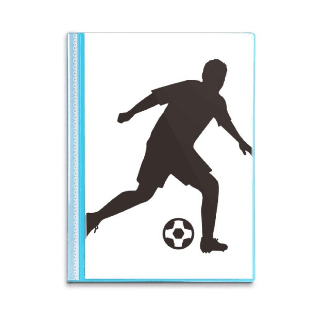 Football soccer Sports Outline Book Sheet Protectors Portfolio Binder ...