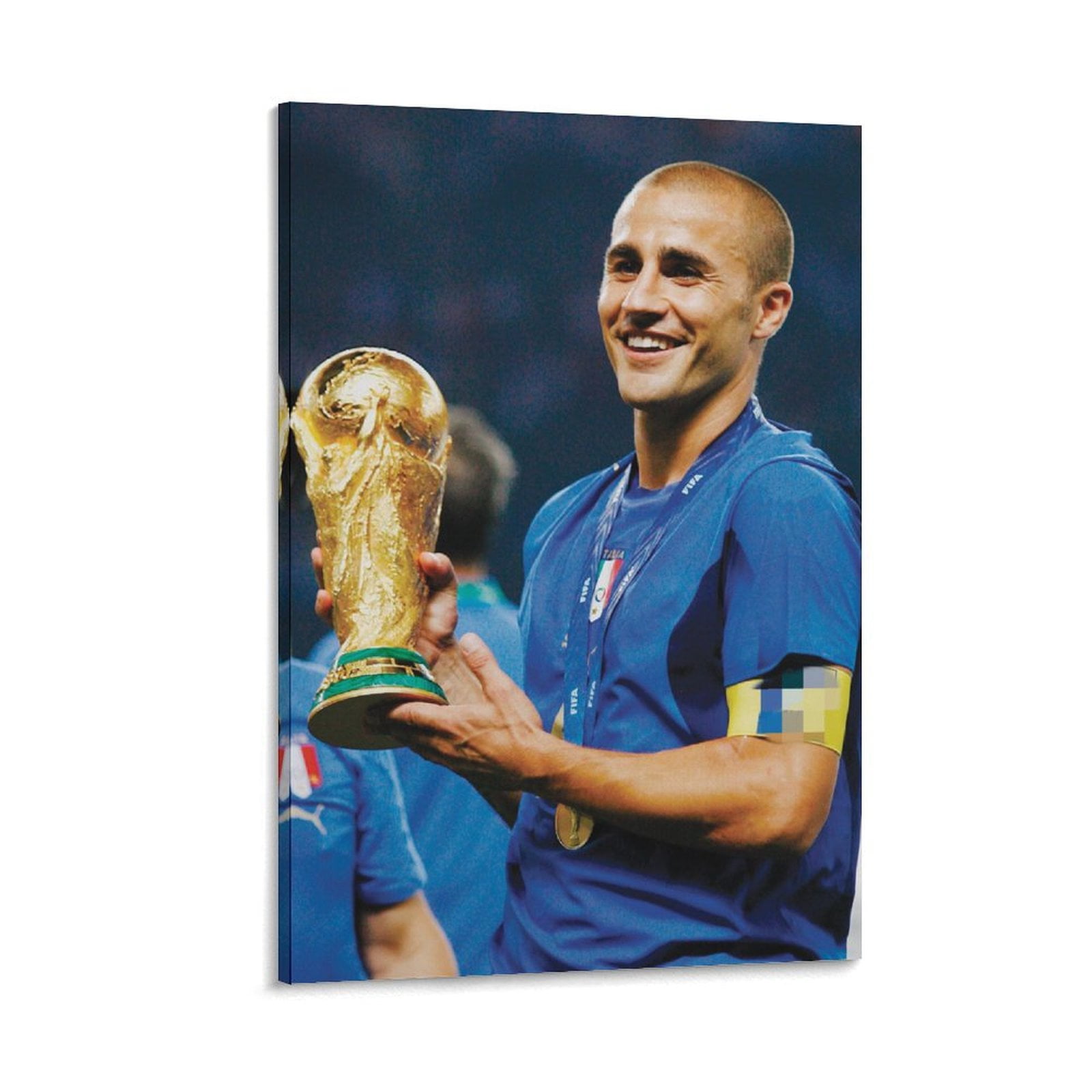 Footballers from Campania Fabio Cannavaro Poster Picture Print Wall Art ...