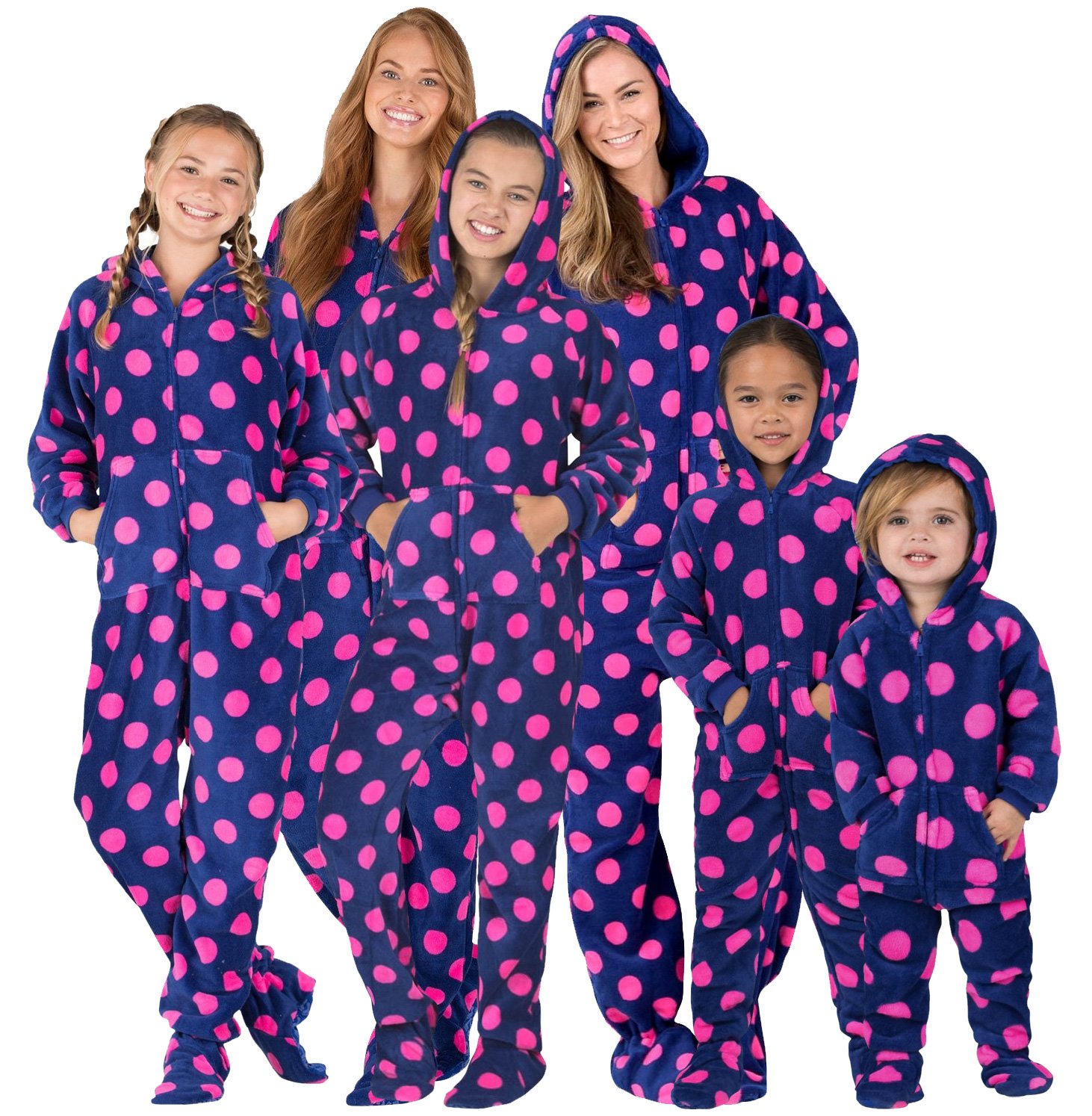 JoJo Siwa Girls One-Piece Footless Union Suit Pajamas, Sizes 4-12 ...