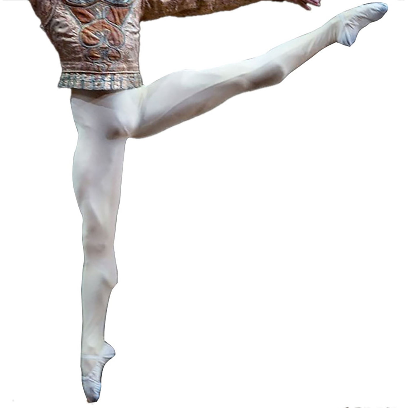 Footed Tights Spandex Ballet Dance Men Adult Ballet Dance Accessories ...
