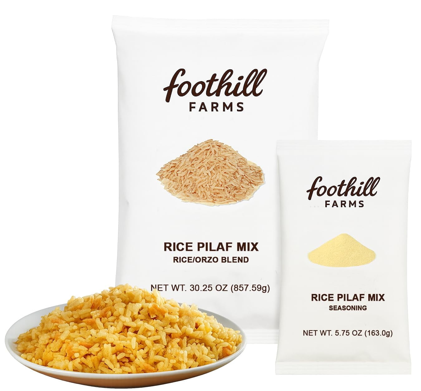 Foothill Farms Rice Pilaf Mix – 30.25 oz Rice with 5.75 oz Seasoning ...