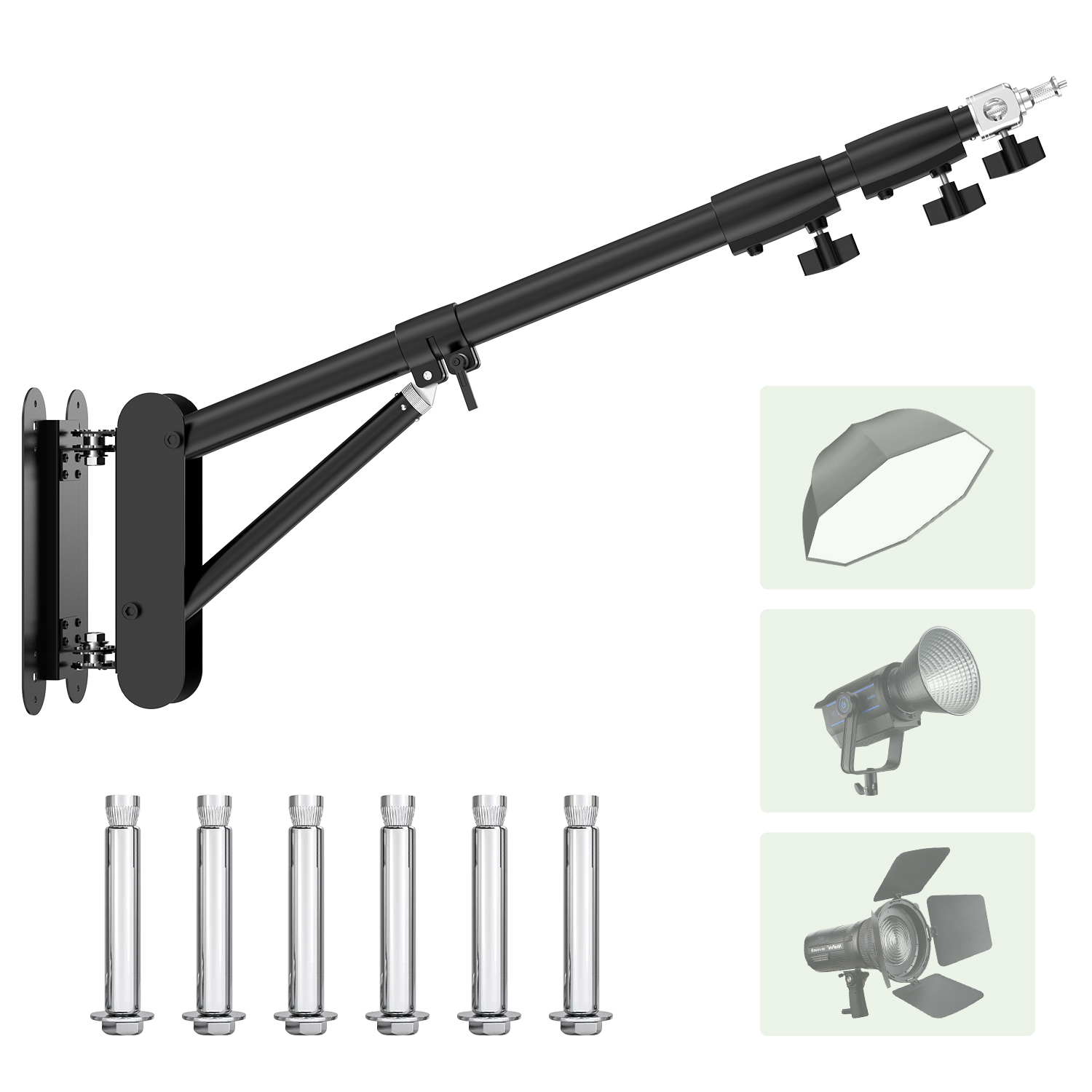 UBesGoo 135W Photography Studio Softbox Continuous Lighting Soft Box ...